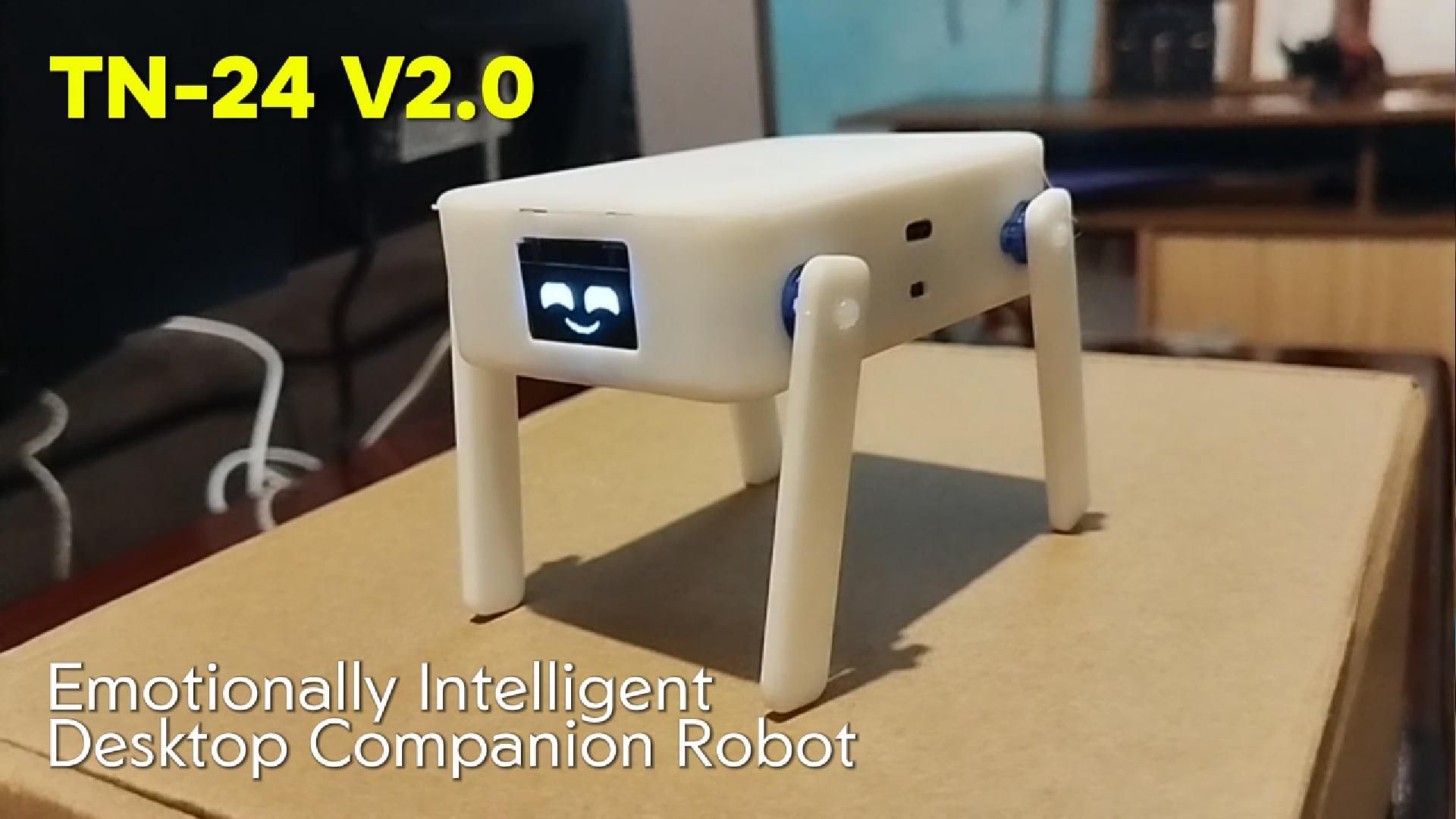 TN-24 V2.0 (Cute Desktop Companion Robot) : 6 Steps (with Pictures ...