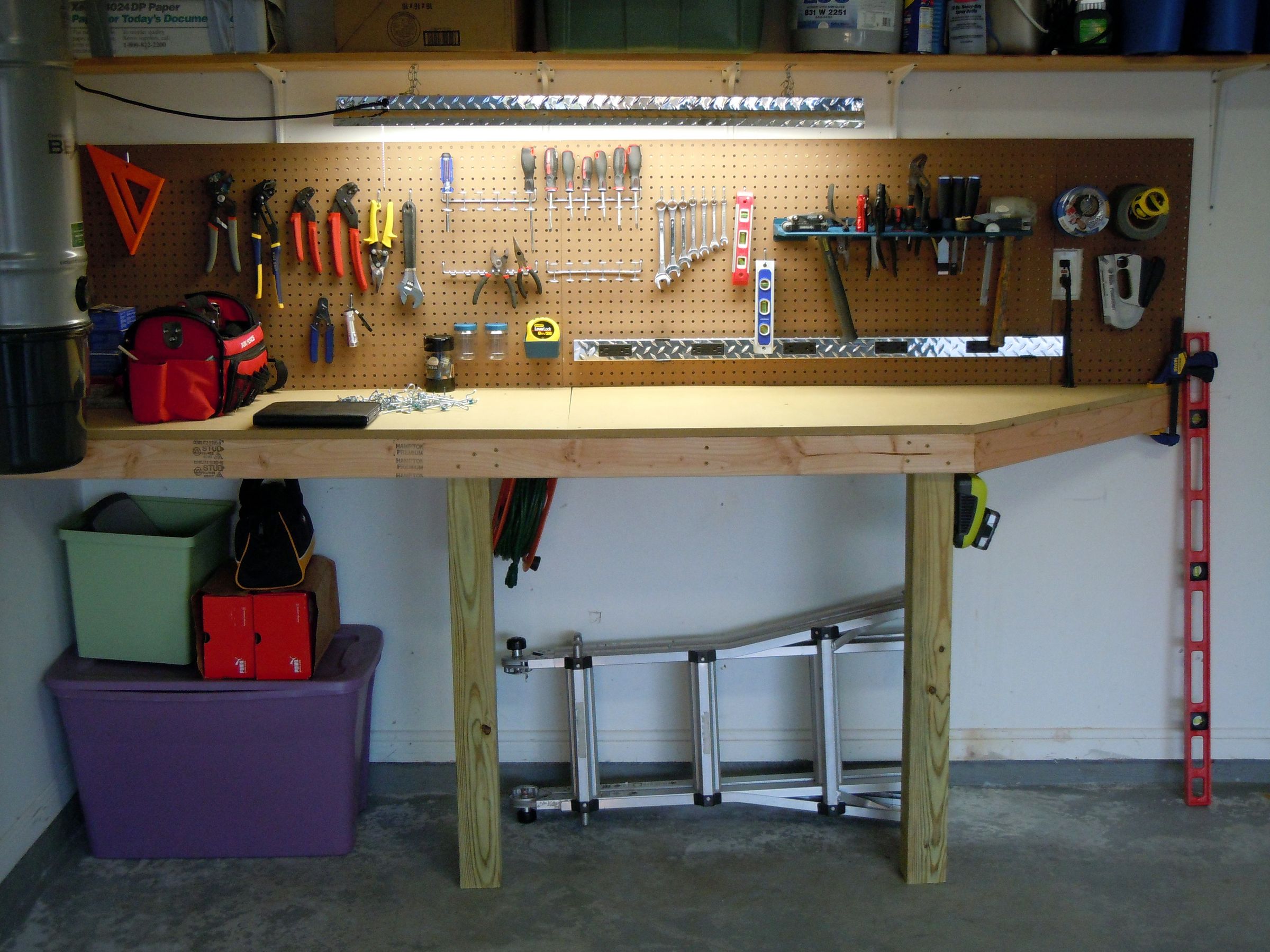 Custom Garage Workbench : 5 Steps - Instructables