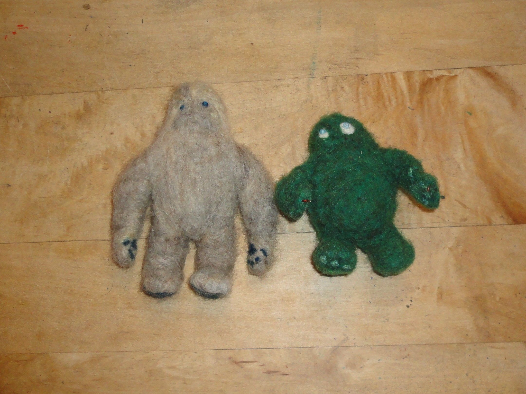 Needlefelting a Pocket Yeti / Ickabog : 7 Steps (with Pictures ...