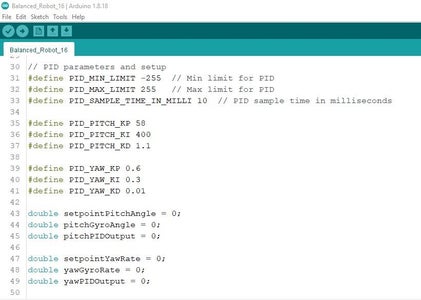 Remote Controlled Self-Balancing Robot : 13 Steps (with Pictures ...