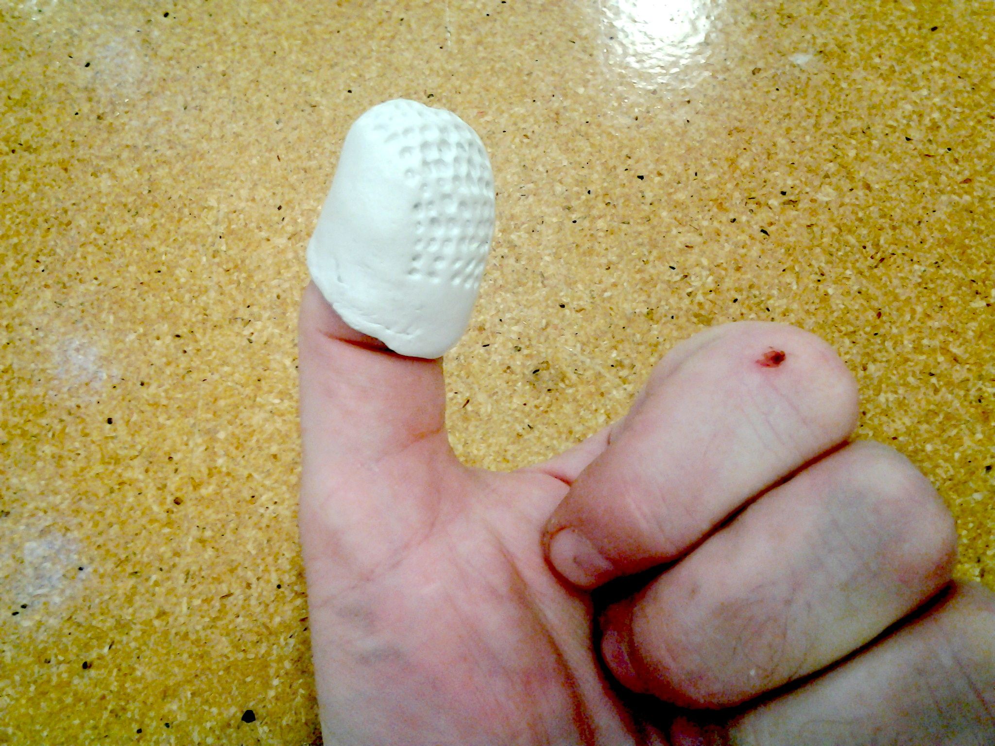Cheap, Custom, Made to Fit, Thimbles. (or MANLY, MAN Sized, MAN ...