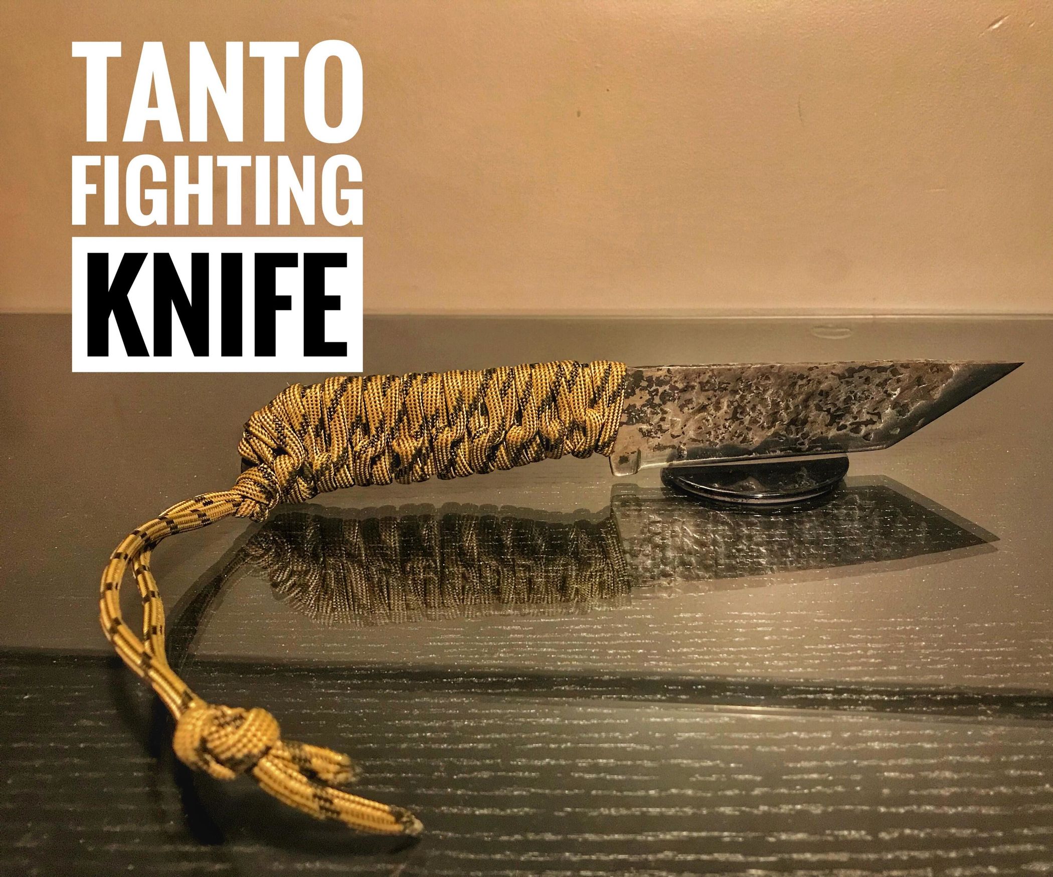 Tanto Fighting Knife Tutorial : 3 Steps (with Pictures) - Instructables
