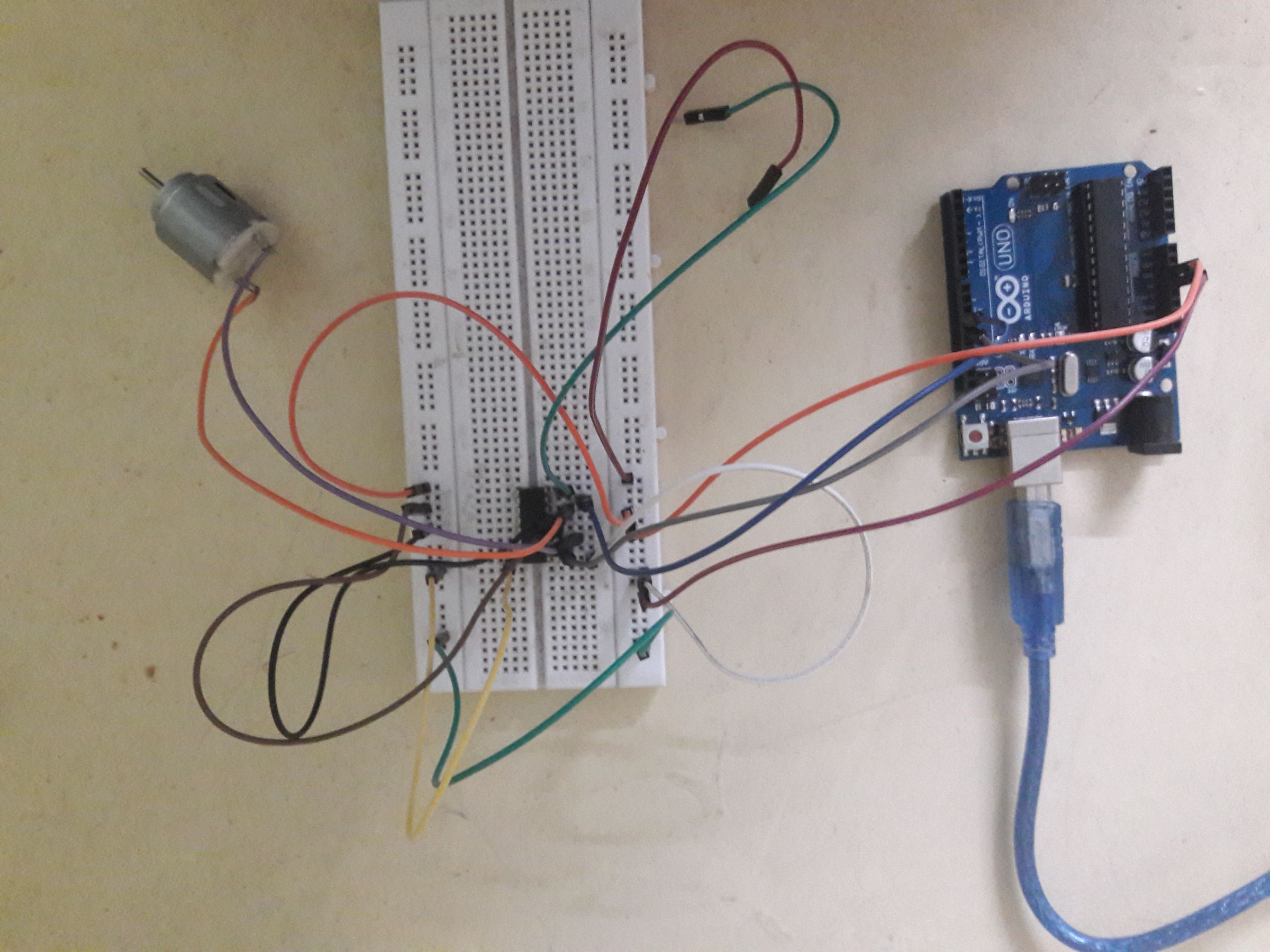 Connecting Motor to Arduino Using L293D : 3 Steps - Instructables