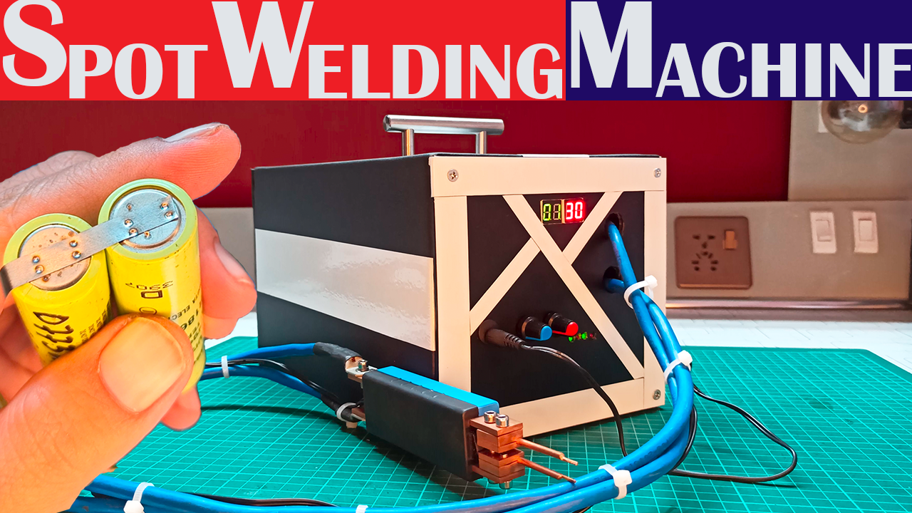 Build a Powerful DIY Spot Welder for Lithium-Ion Batteries | NY-D01 ...