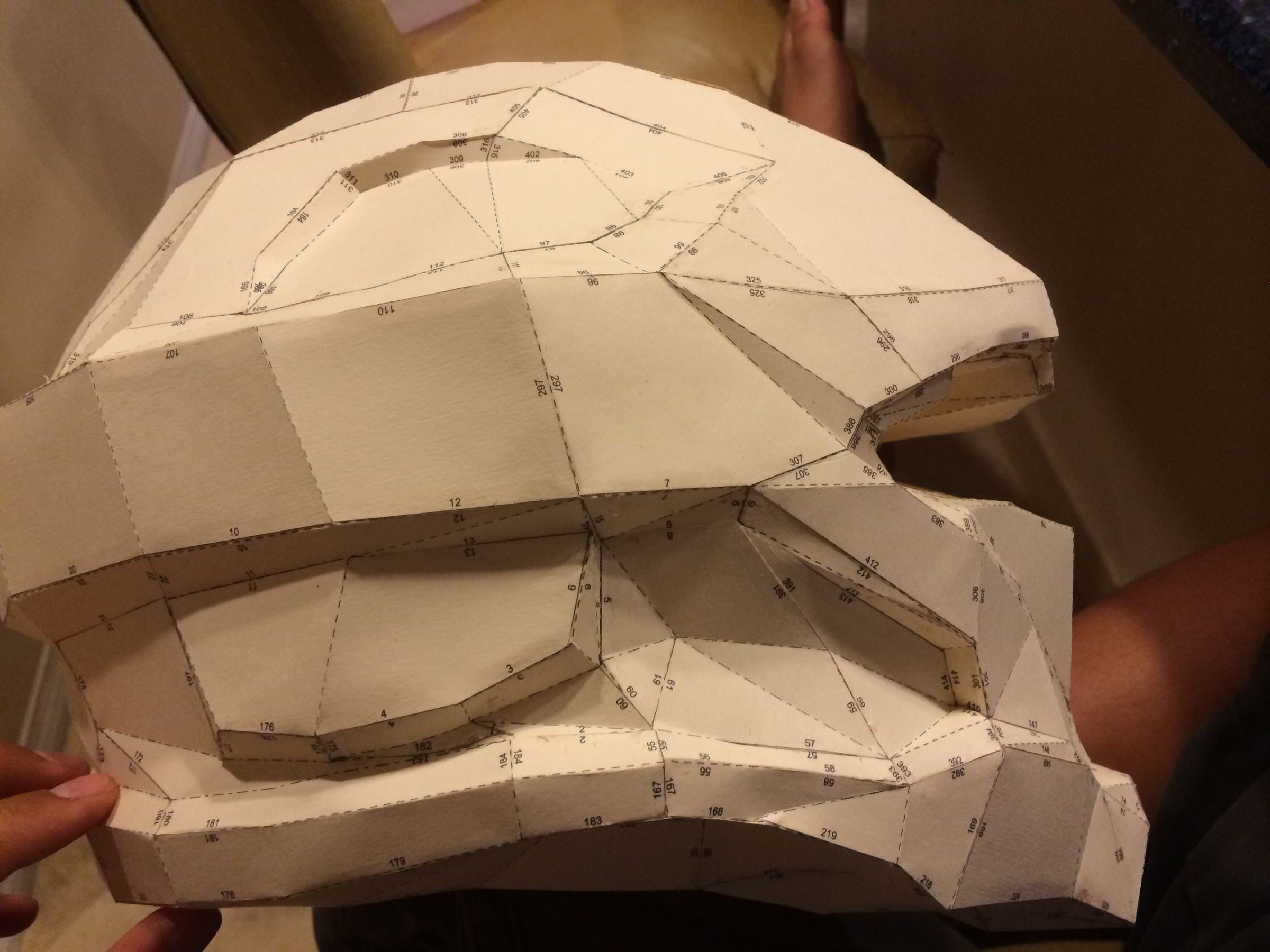 Phase 1 & 2 - the Pepakura Helmet : 7 Steps - Instructables