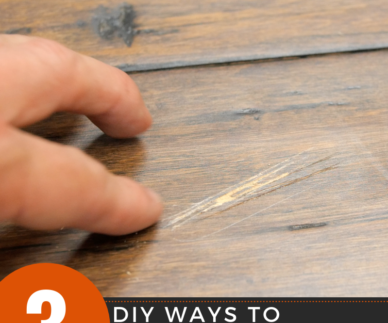 3 DIY Way to Fix a Scratch in Hardwood Floors : 5 Steps (with Pictures ...