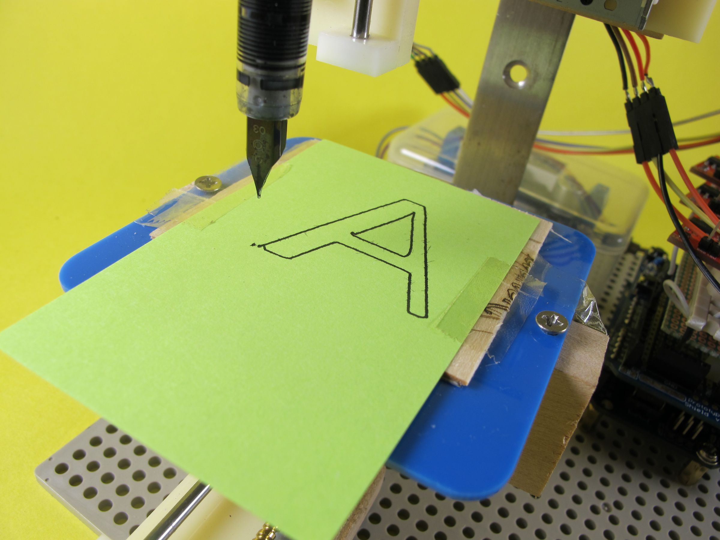 Arduino 3-axis Mini Lazer Paper-Cutter (plotter) : 5 Steps (with ...