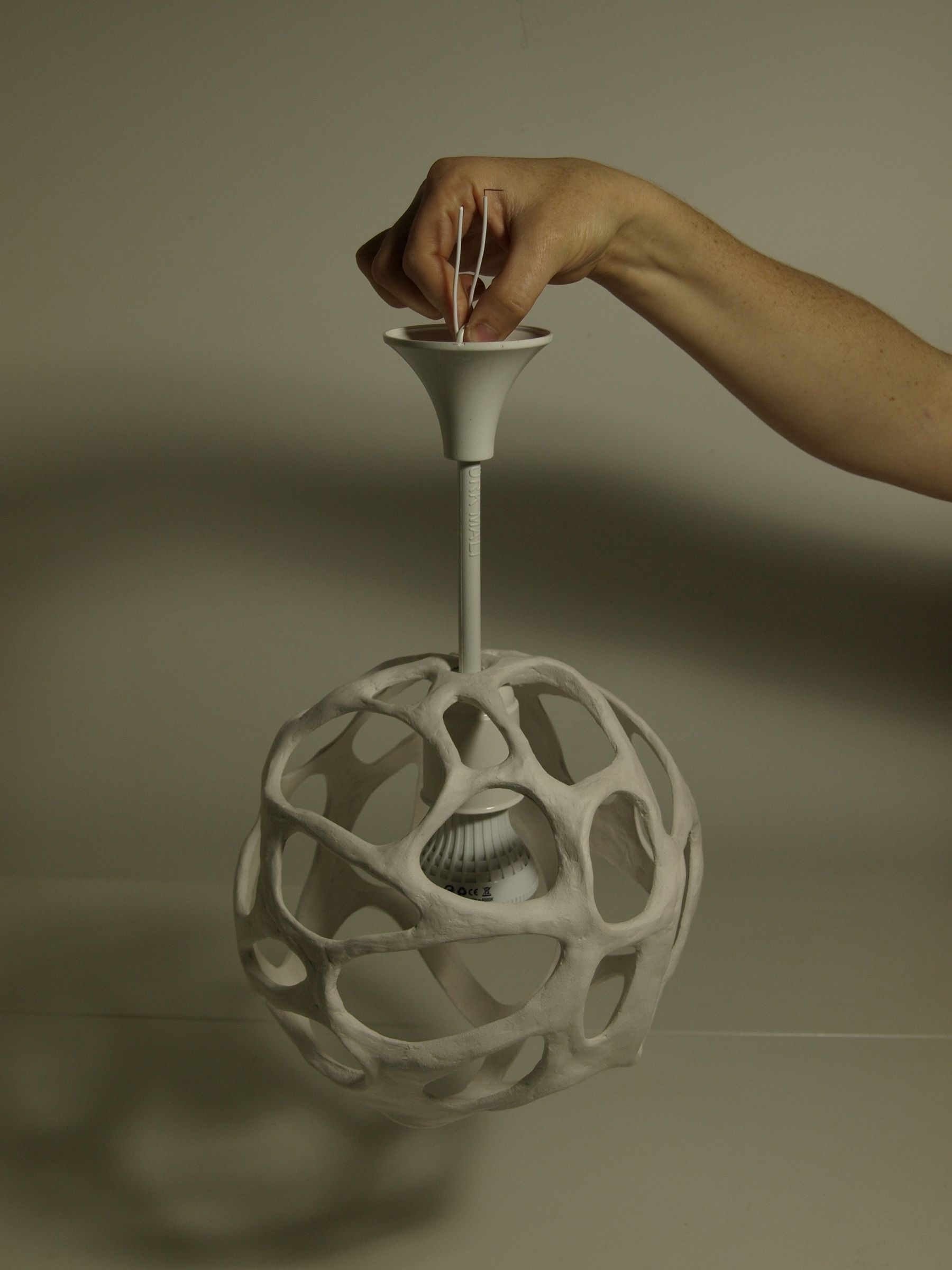 DIY Cellular Organic Lampshade Without a 3D Printer : 4 Steps (with ...