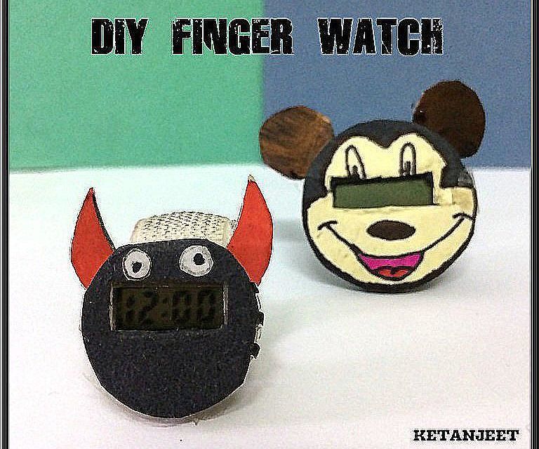 ||DIY FINGER WATCH|| : 9 Steps (with Pictures) - Instructables