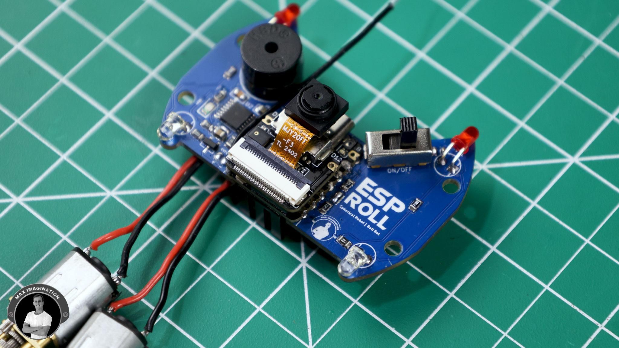 ESP-ROLL: Build a Spherical Self-balancing Robot With ESP32 Camera! : 15 Steps (with Pictures ...