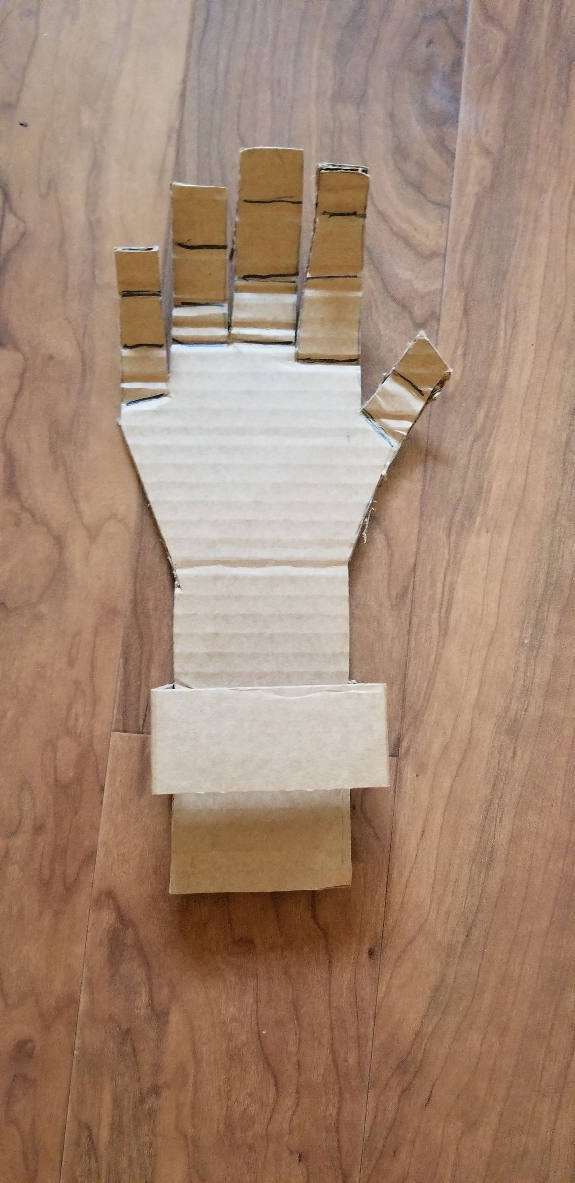 DIY Cardboard Mechanical Hand : 4 Steps - Instructables
