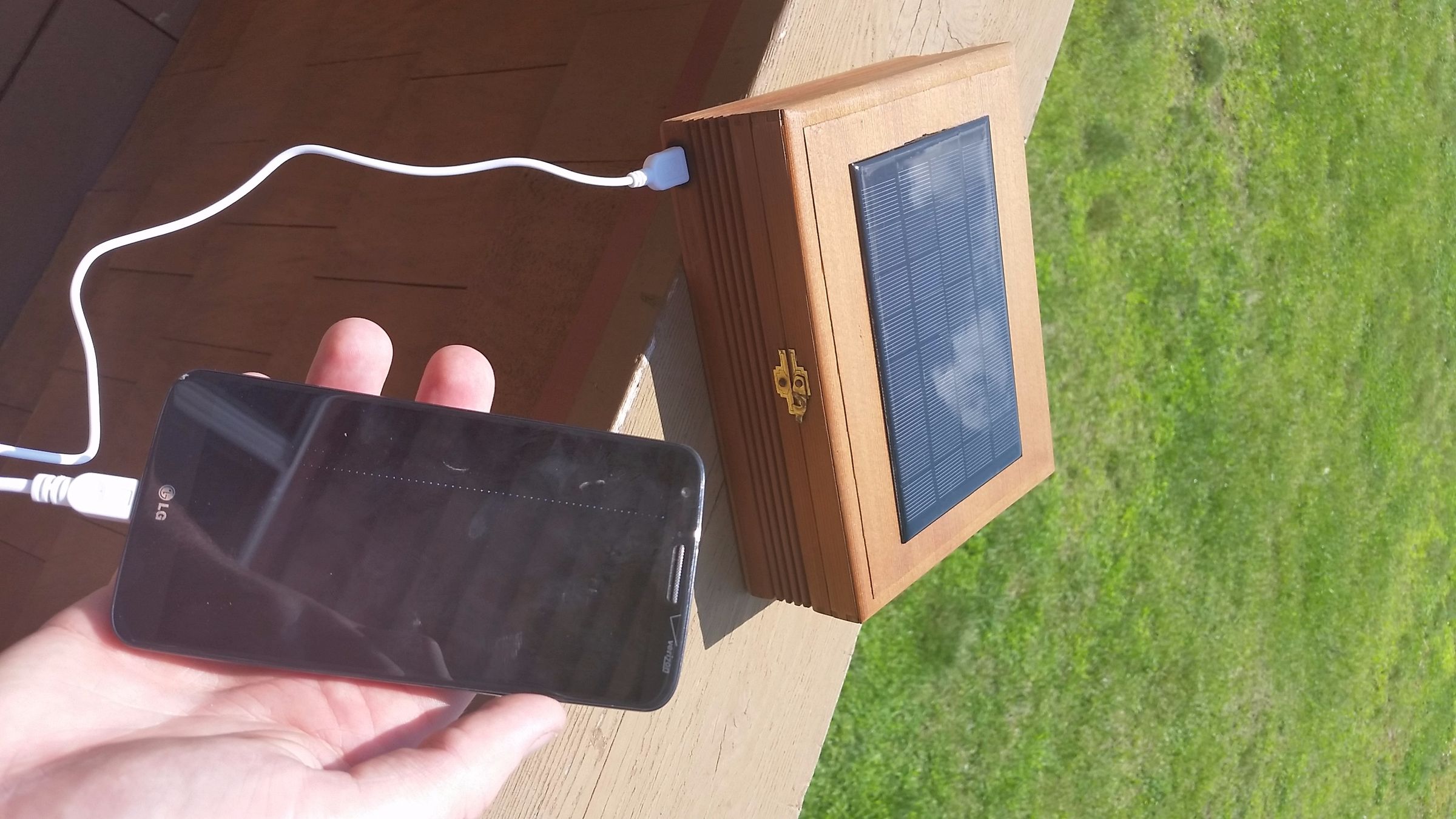 Portable Solar-Powered USB Charger/Cigar Box : 8 Steps (with Pictures ...