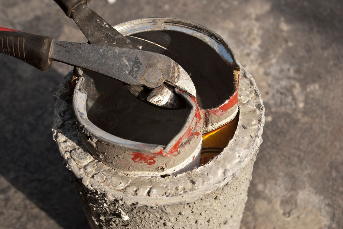 DIY CONCRETE:: Cylinders From Cardboard Tubes : 7 Steps (with Pictures ...