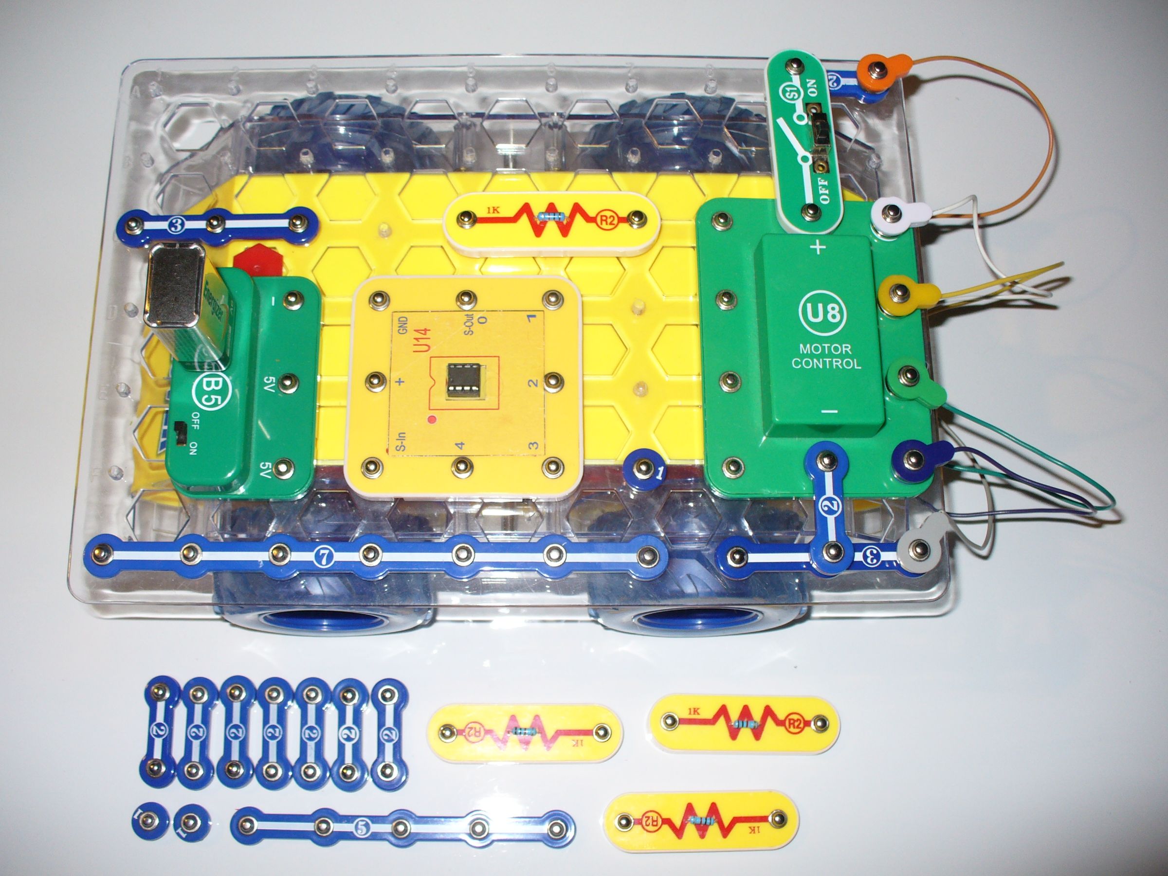 Hack the Snap Circuits Rover : 7 Steps (with Pictures) - Instructables