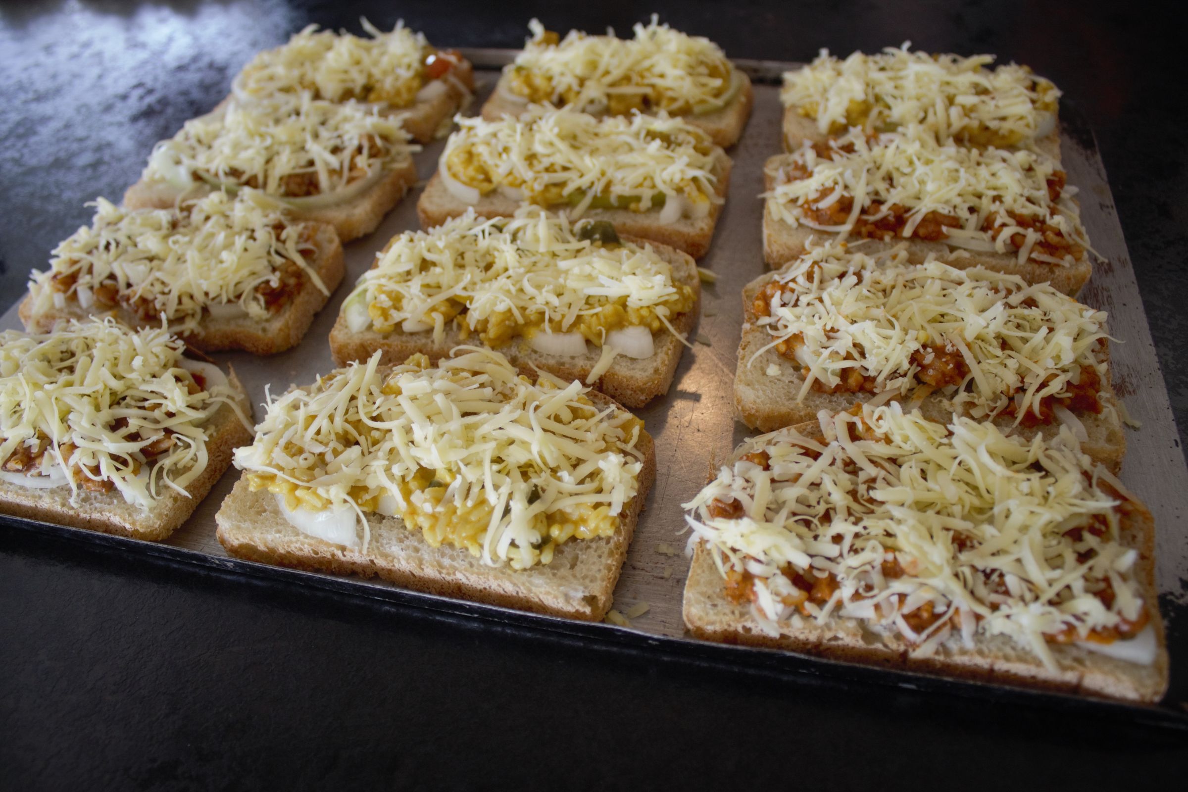 Delicious Grilled Toasties With Left-over Curry : 5 Steps (with ...
