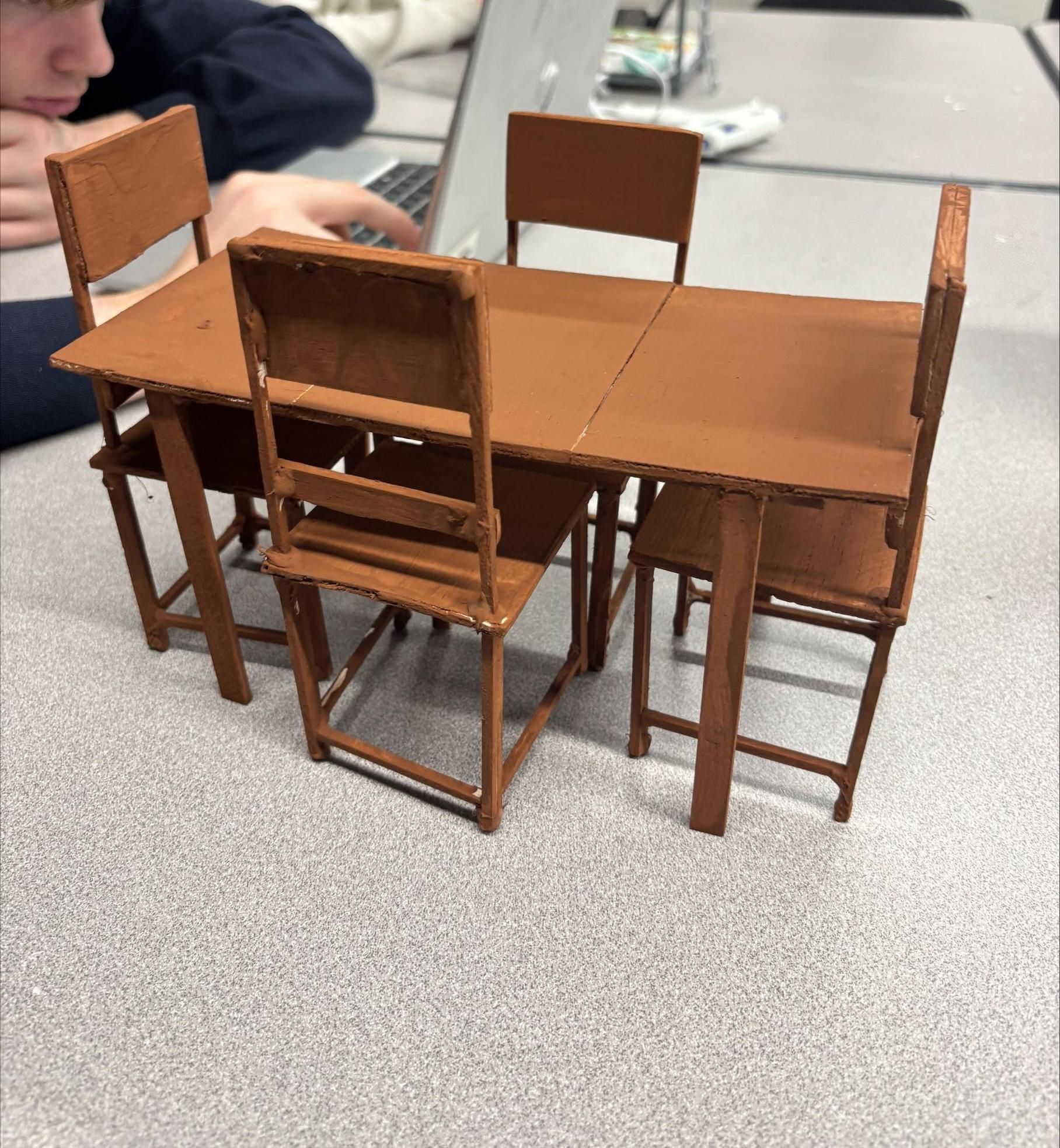 Small Set of a Table and Chairs. : 12 Steps - Instructables