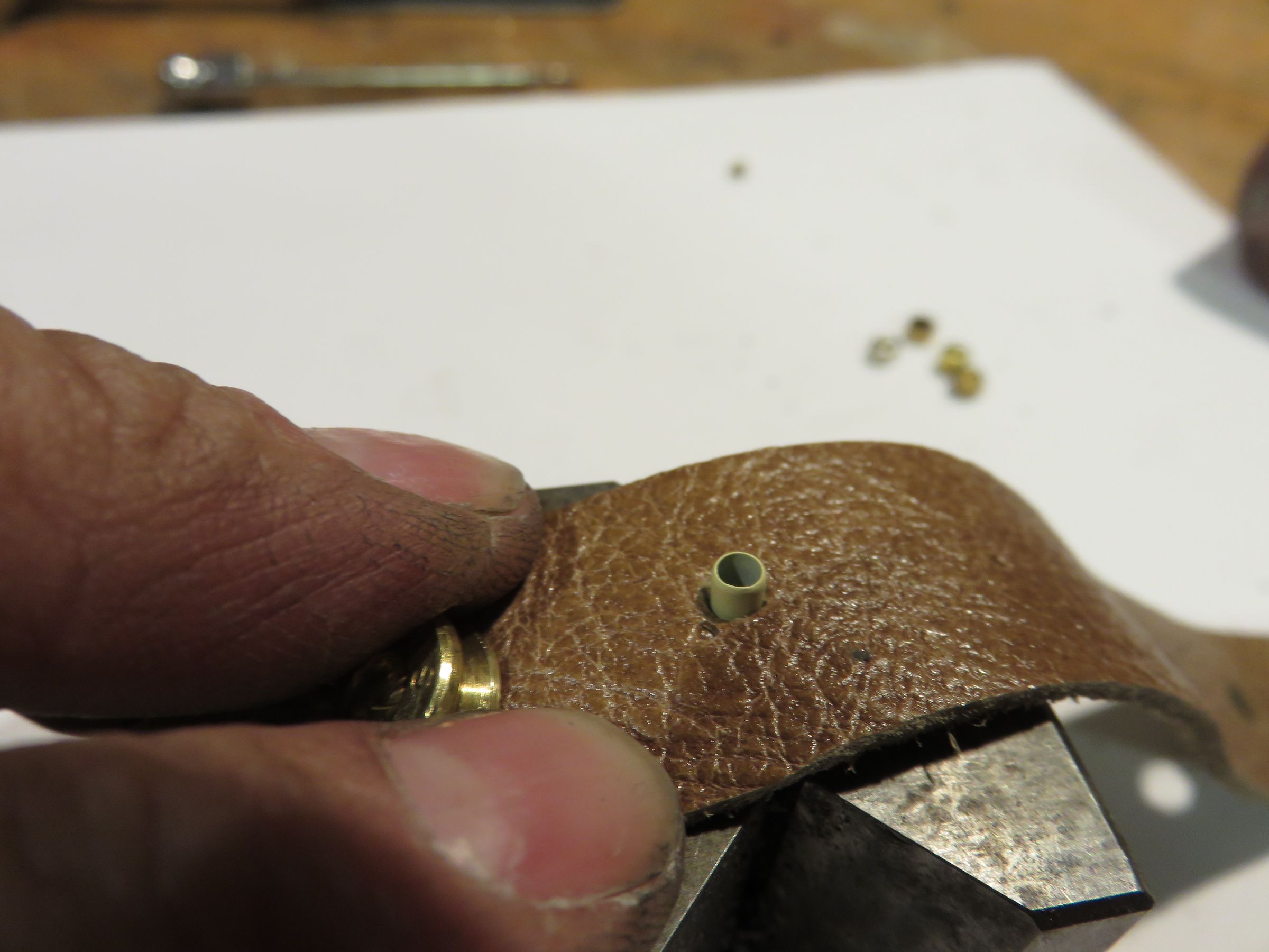 Bullet Studded Leather Cuff : 7 Steps (with Pictures) - Instructables