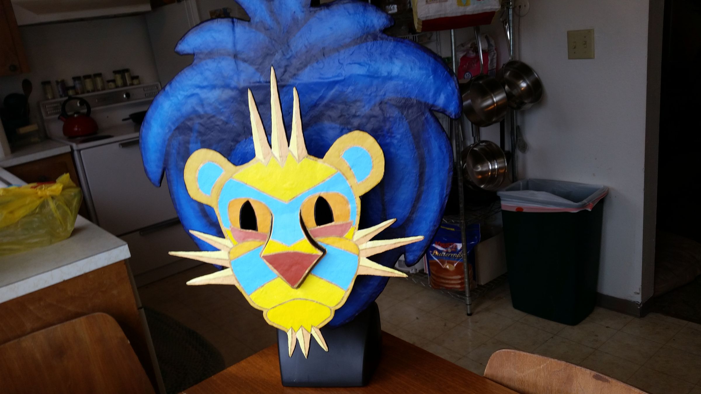 The Lion Thing (paper Mache Mask) : 6 Steps (with Pictures) - Instructables
