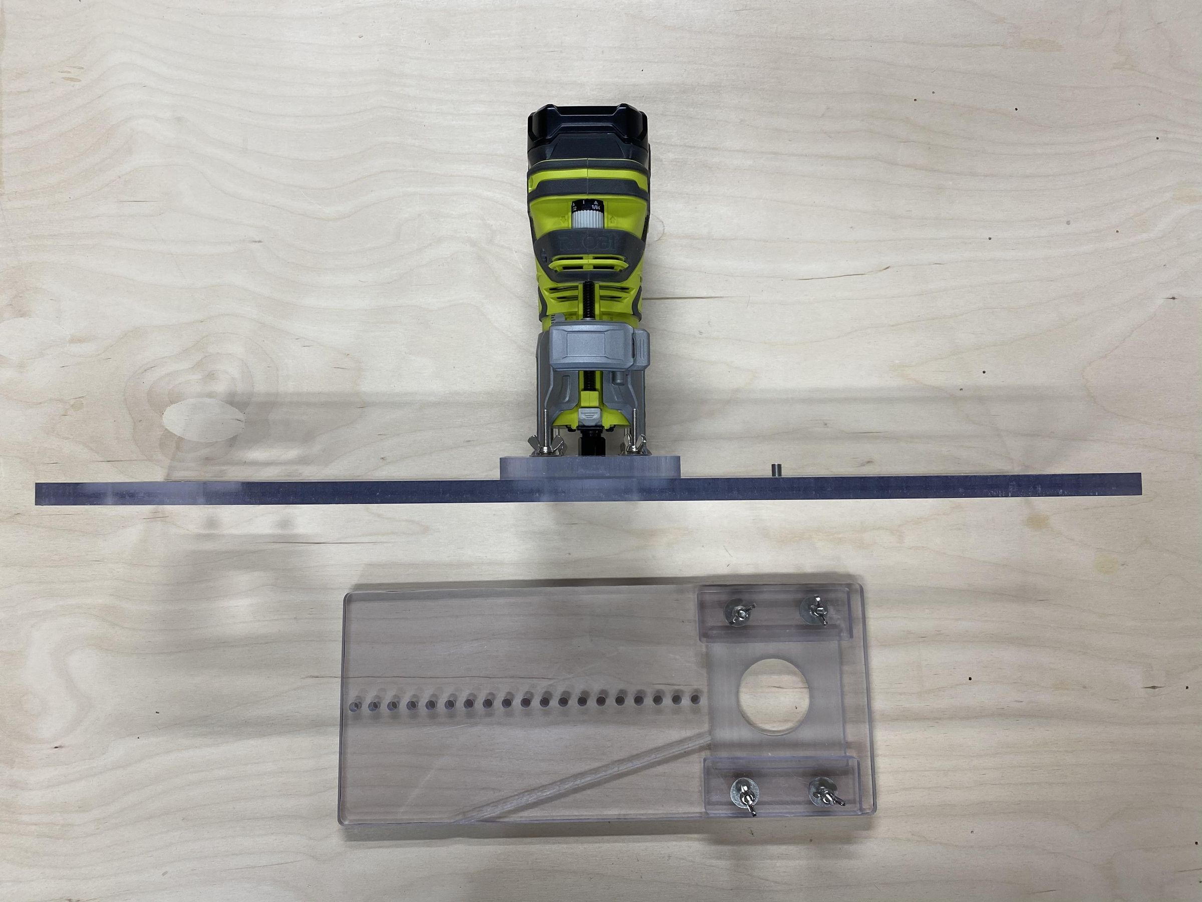 Clear Router Sled and Radius Jig : 6 Steps (with Pictures) - Instructables
