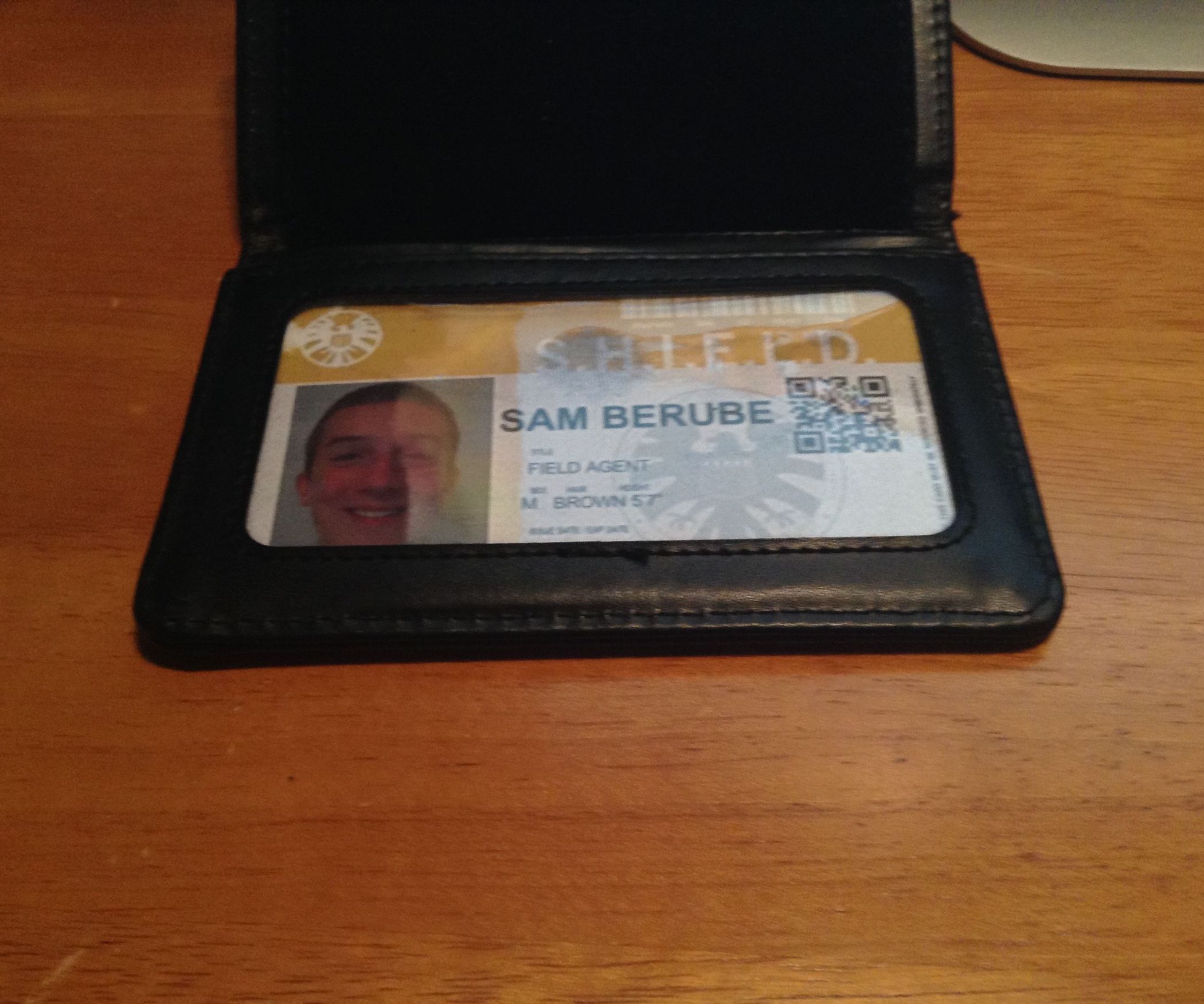 S.H.I.E.L.D. Personalized I.D. : 3 Steps - Instructables