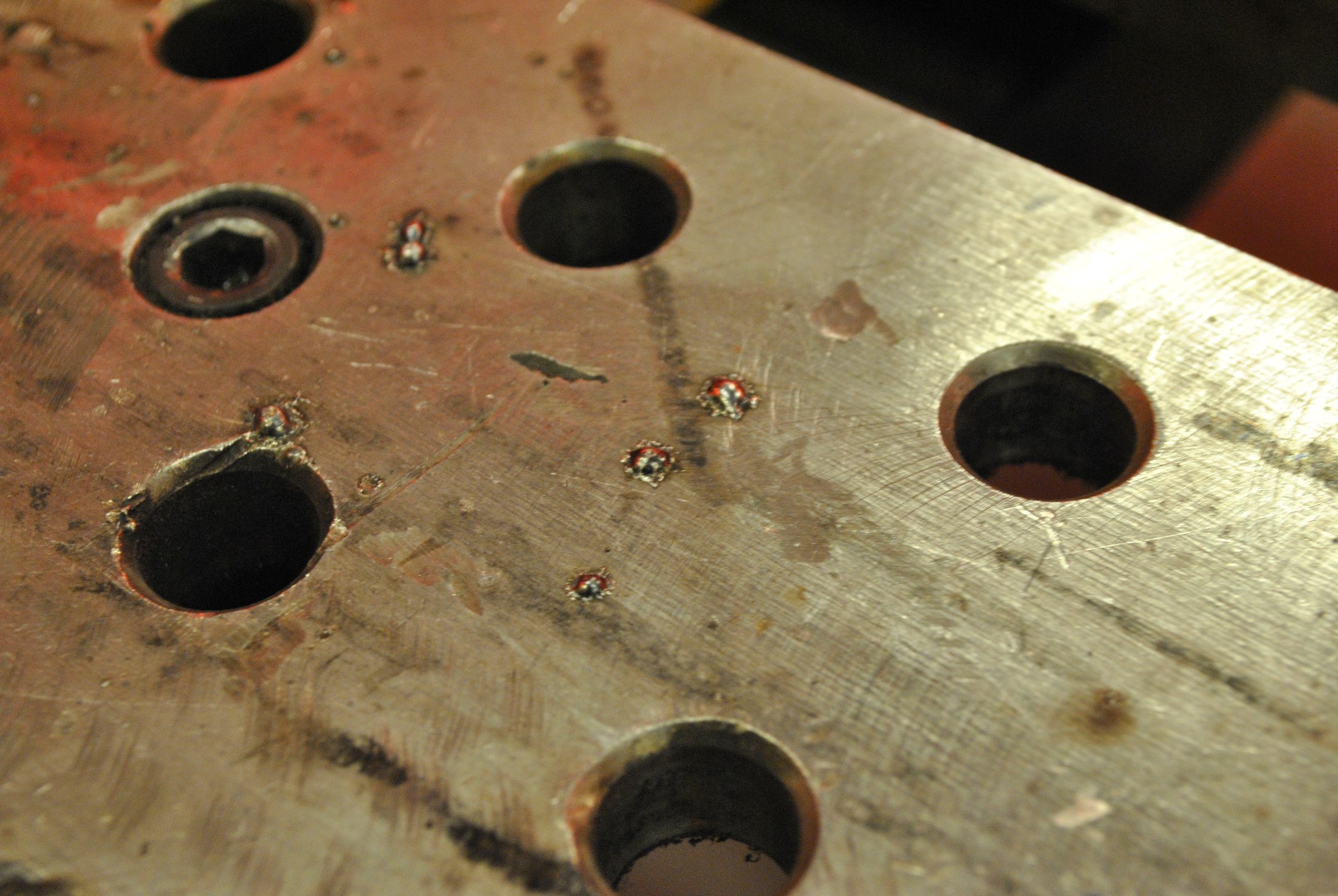 Removing Weld Splatter From Your Table : 5 Steps (with Pictures ...