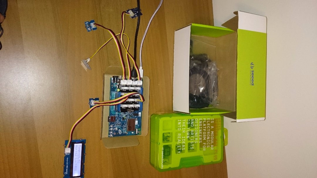 Intel Edison IoT Remote Environmental Parameters Monitor : 4 Steps - Instructables