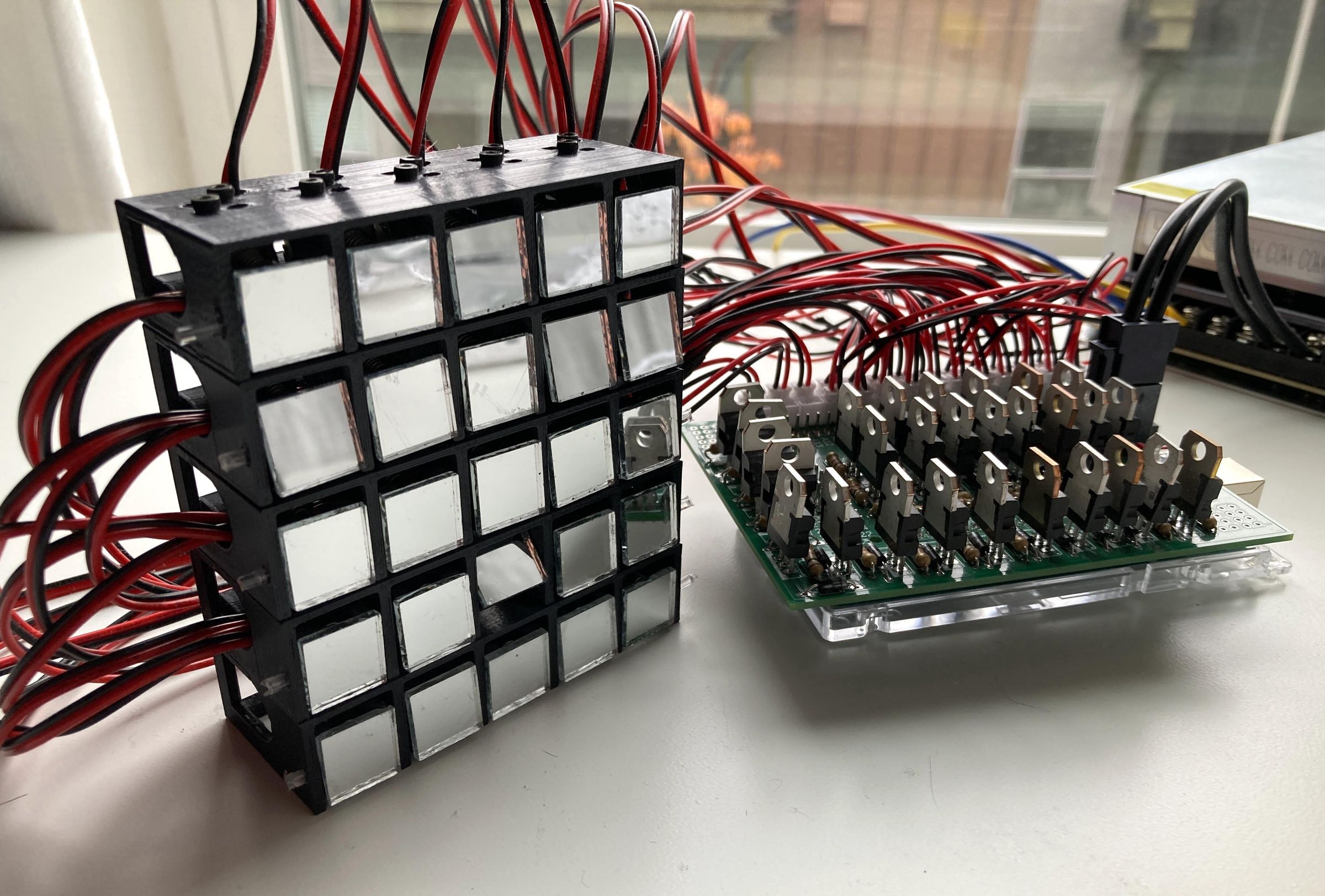 Digital Mirror Device (Macroscale Model) : 6 Steps (with Pictures) - Instructables