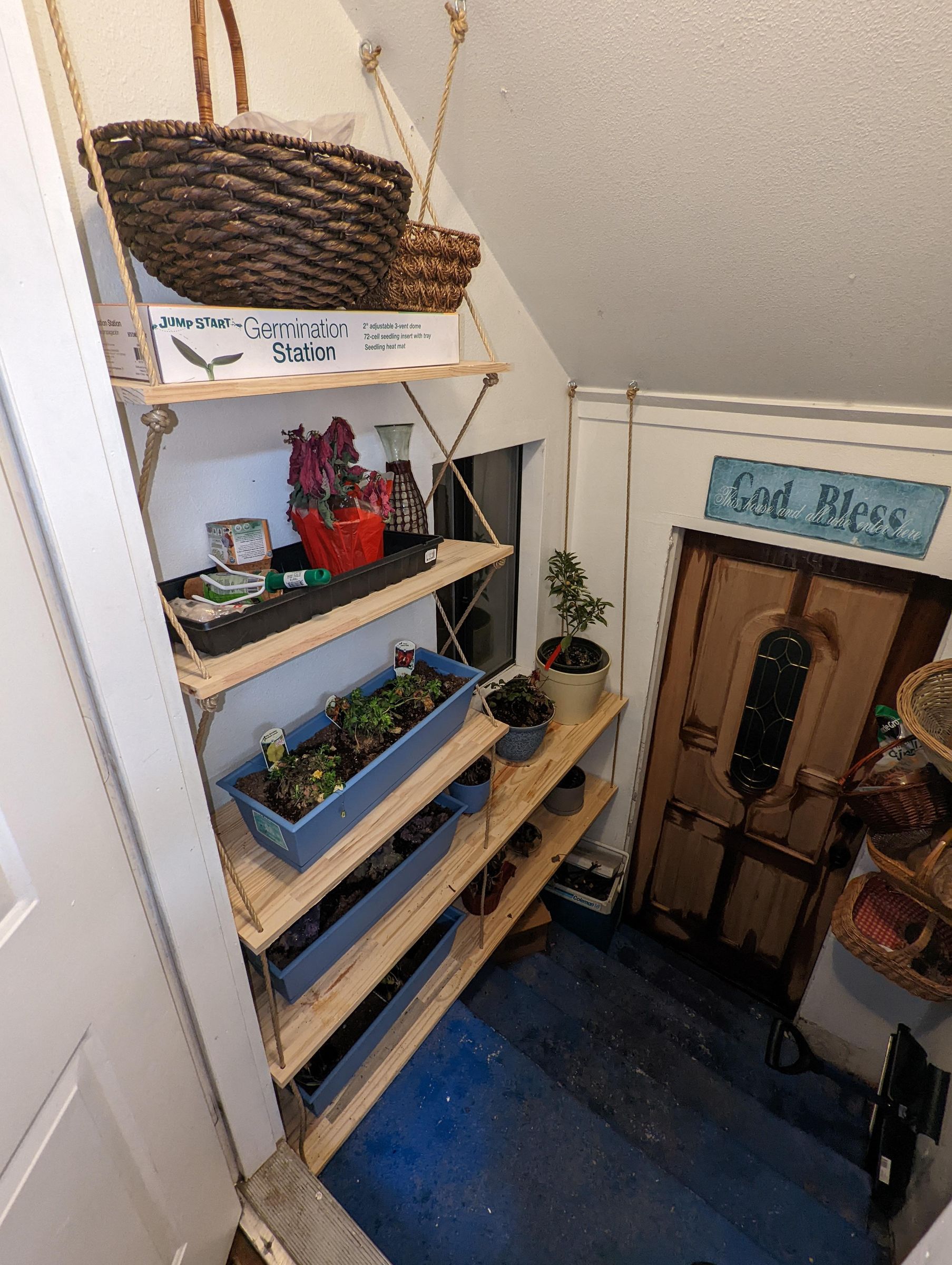 Suspended Rope Shelf : 5 Steps - Instructables