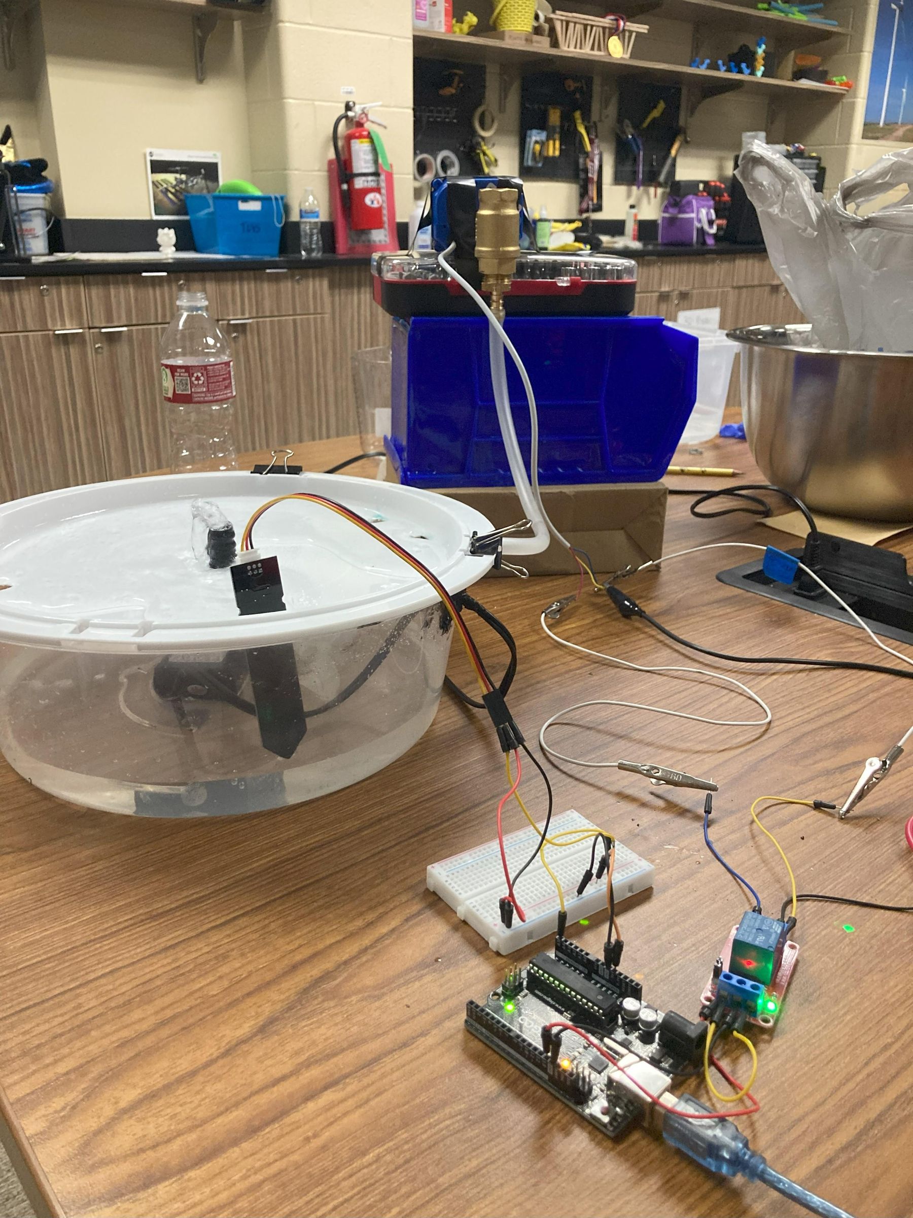 Pet Water Fountain Prototype With Arduino Circuit : 6 Steps - Instructables