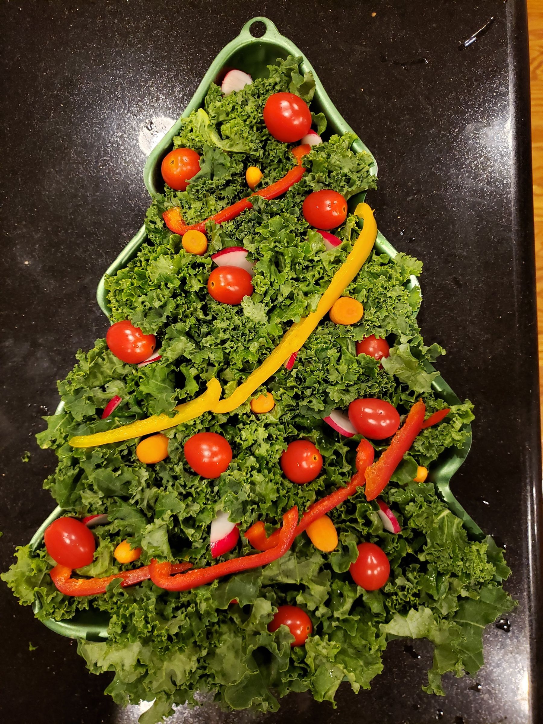Christmas Tree Salad : 6 Steps - Instructables