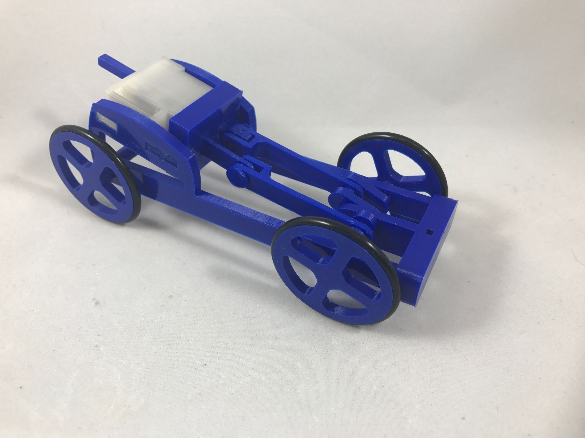 Single Cylinder Air Engine Balloon Powered Rolling Chassis : 6 Steps ...