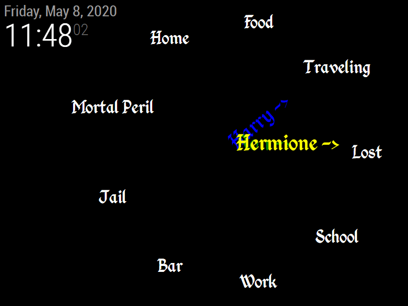 Build Your Own "Weasley" Location Clock! : 14 Steps (with Pictures ...