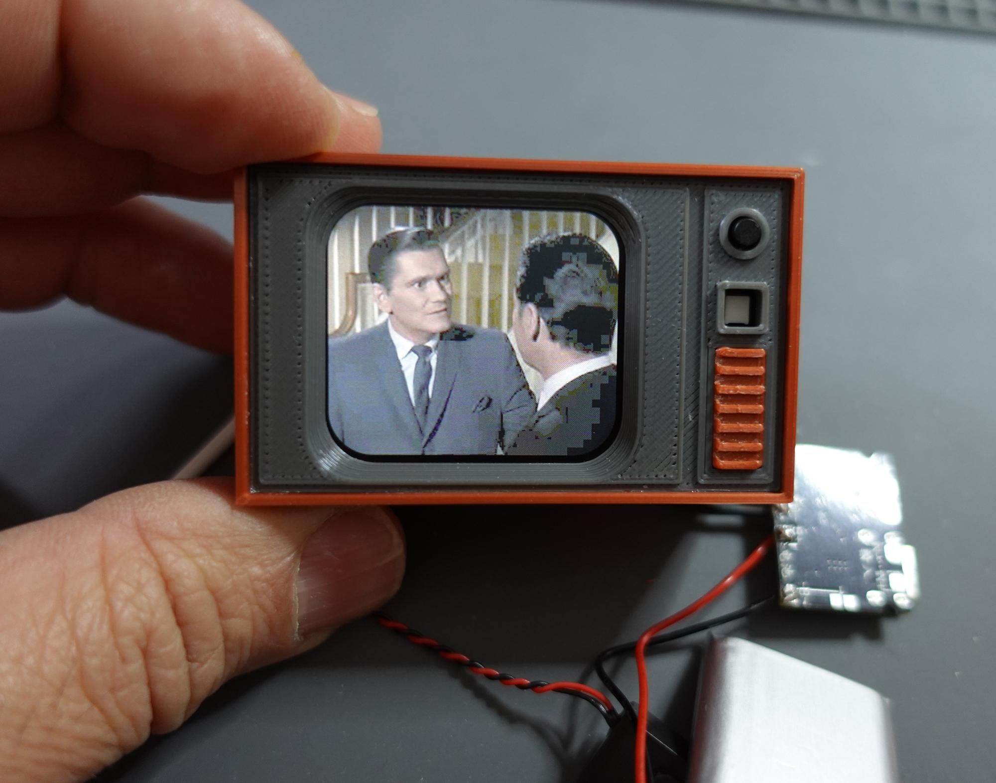 Mini ESP32 TV (remix) : 9 Steps (with Pictures) - Instructables