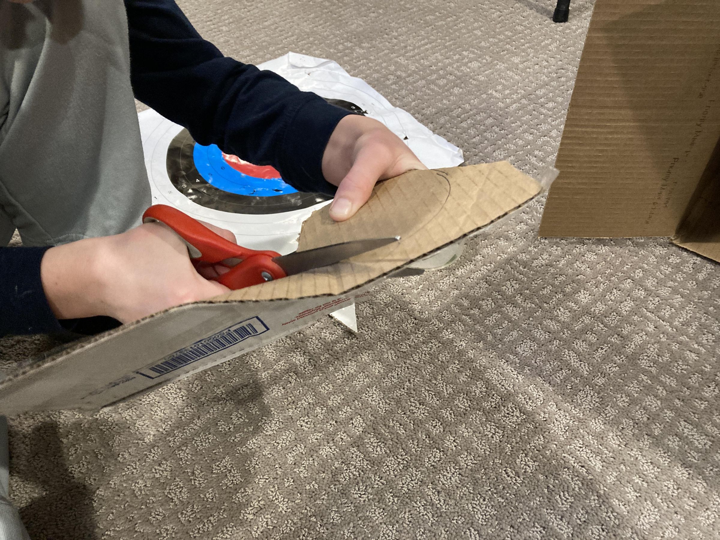 Nerf Gun Cardboard Target Box : 7 Steps - Instructables