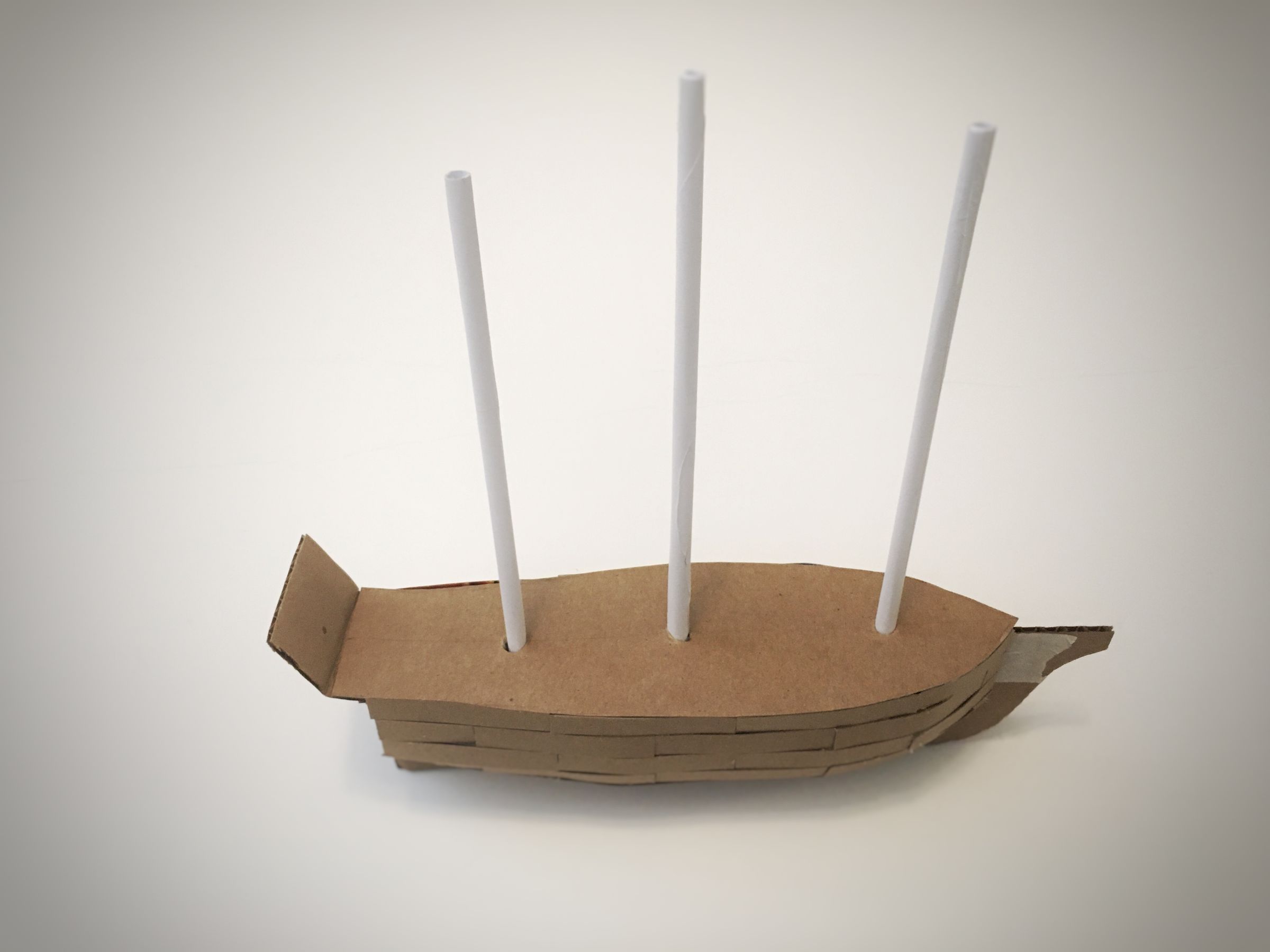 Model Ship From Paper and Cardboard : 15 Steps (with Pictures ...