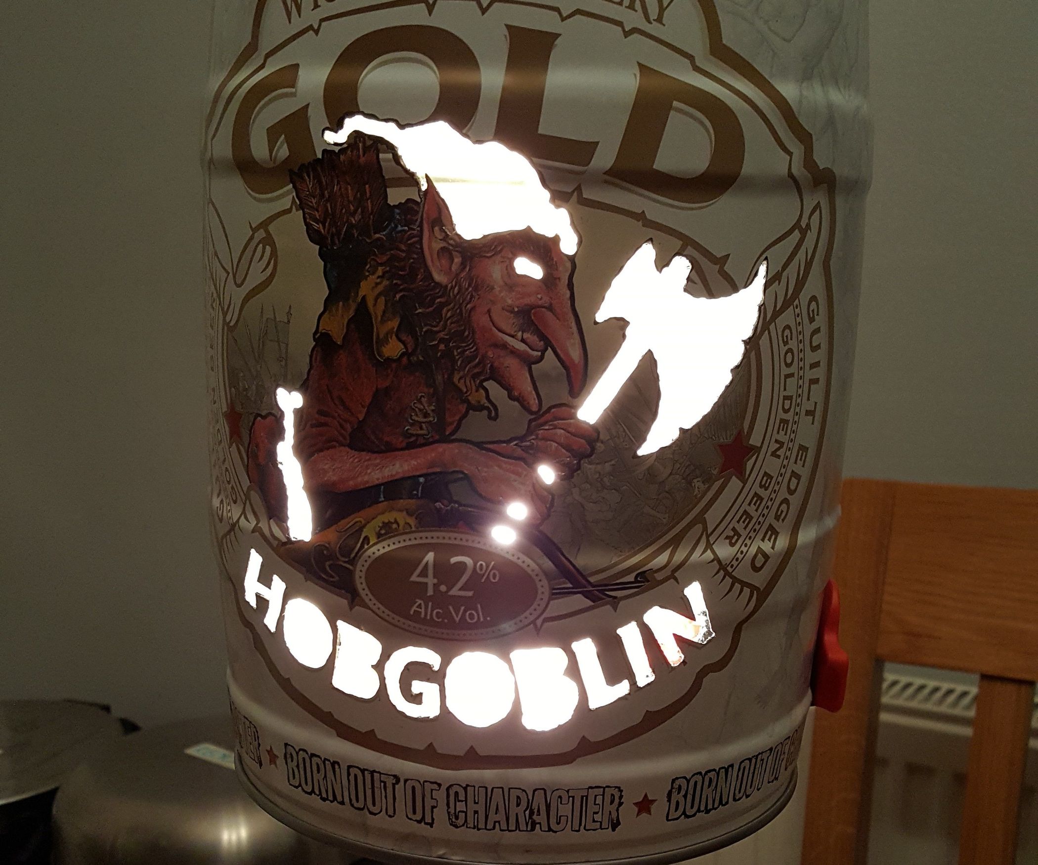 Mini Keg Lamp Shade : 4 Steps (with Pictures) - Instructables