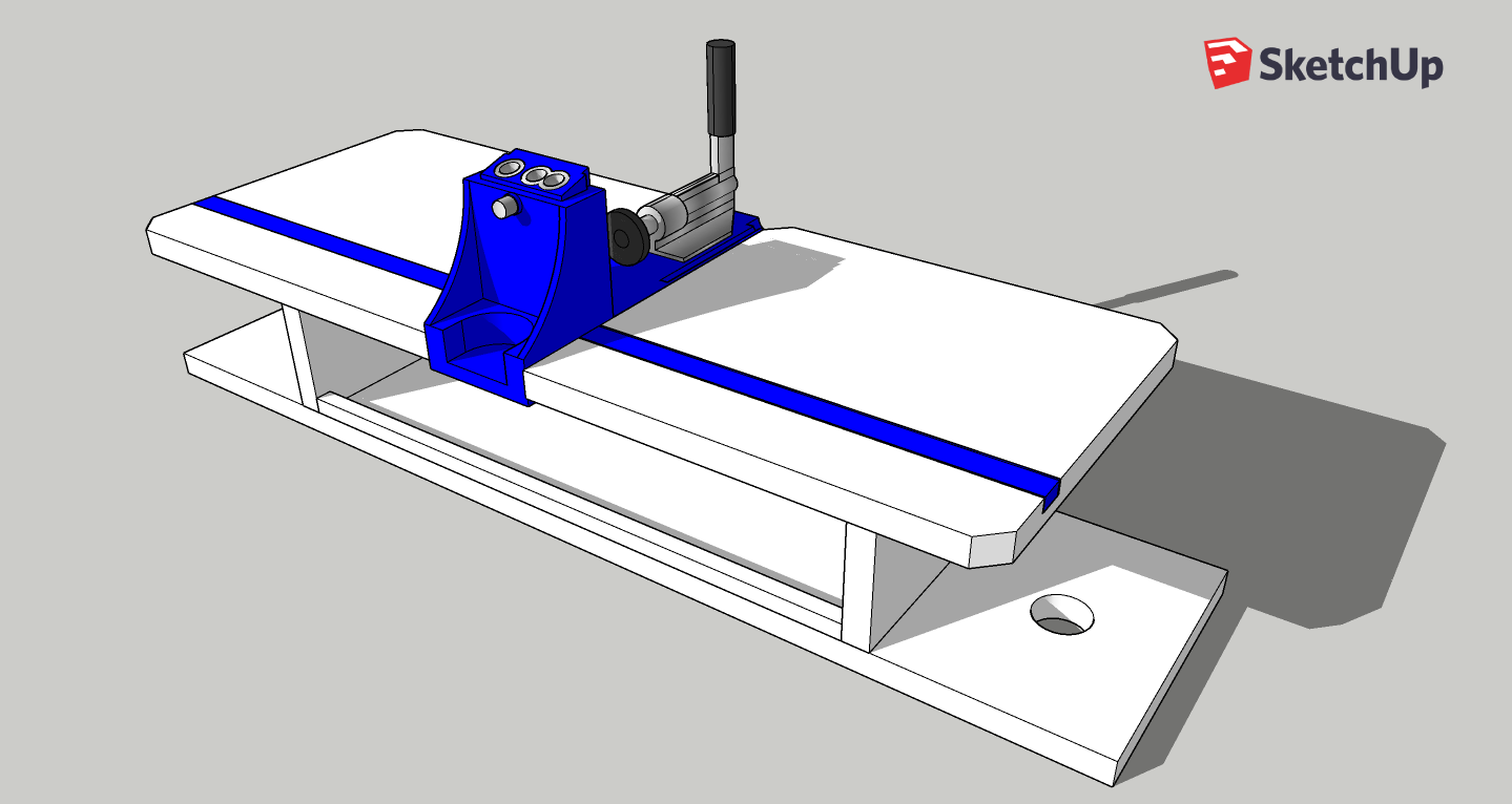 How to Build a Pocket Hole Workstation | DIY Woodworking Shop Project ...