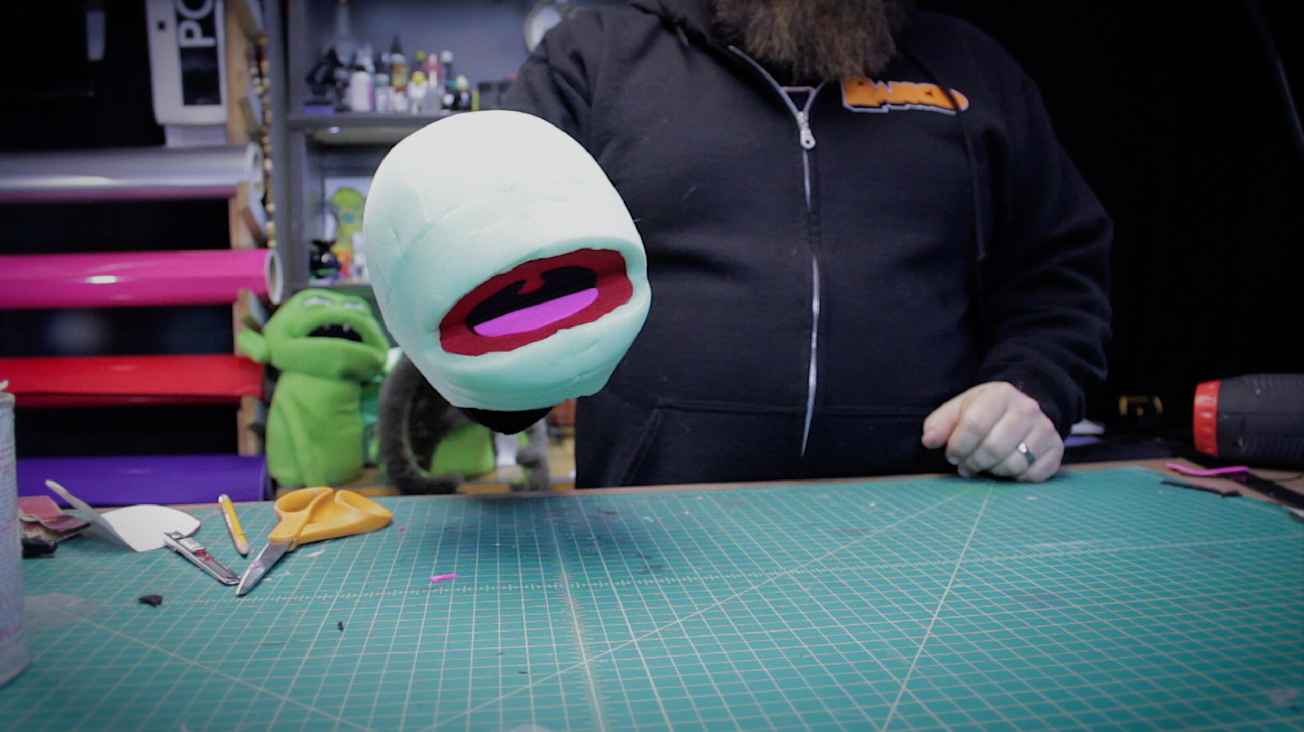 Making a Hand and Rod Puppet of Frank Reynolds. : 7 Steps (with ...