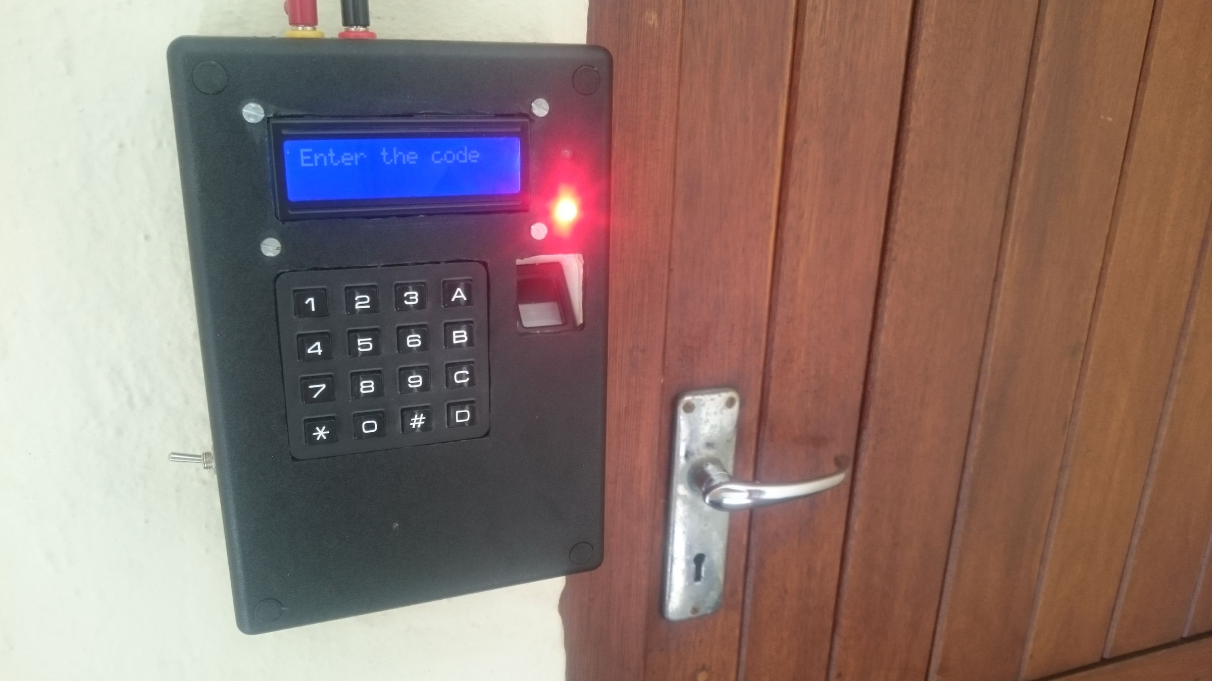 Arduino Fingerprint Door Lock (with Keypad and LCD) : 9 Steps (with ...