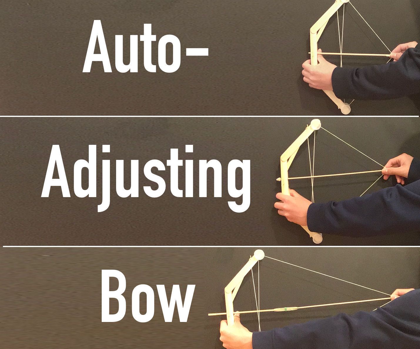 Auto-Adjusting Bow and Arrows : 6 Steps - Instructables