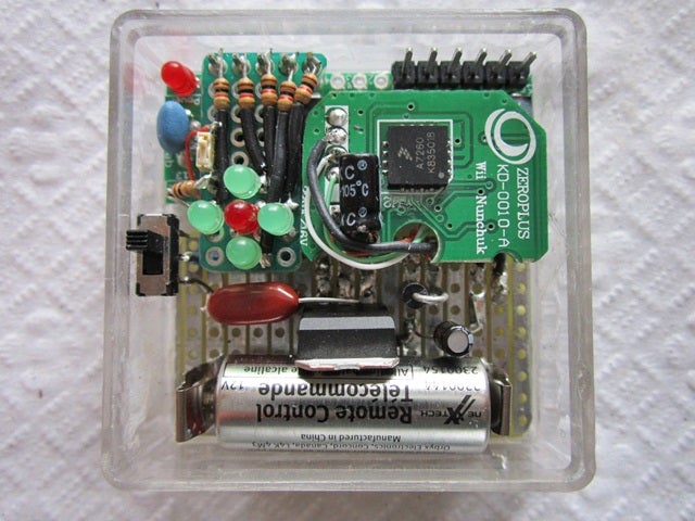 Wii Nunchuck Arduino Spirit Level : 7 Steps (with Pictures) - Instructables