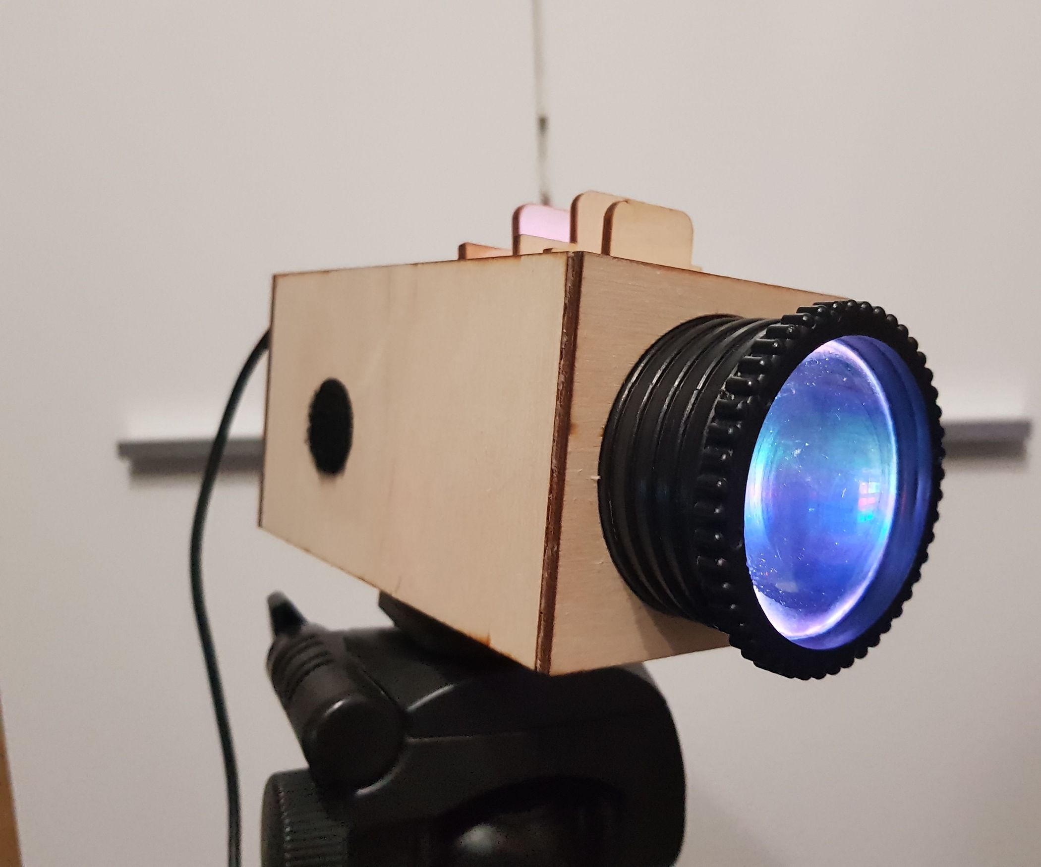 Portable Led Projector for Light Effects : 6 Steps (with Pictures ...