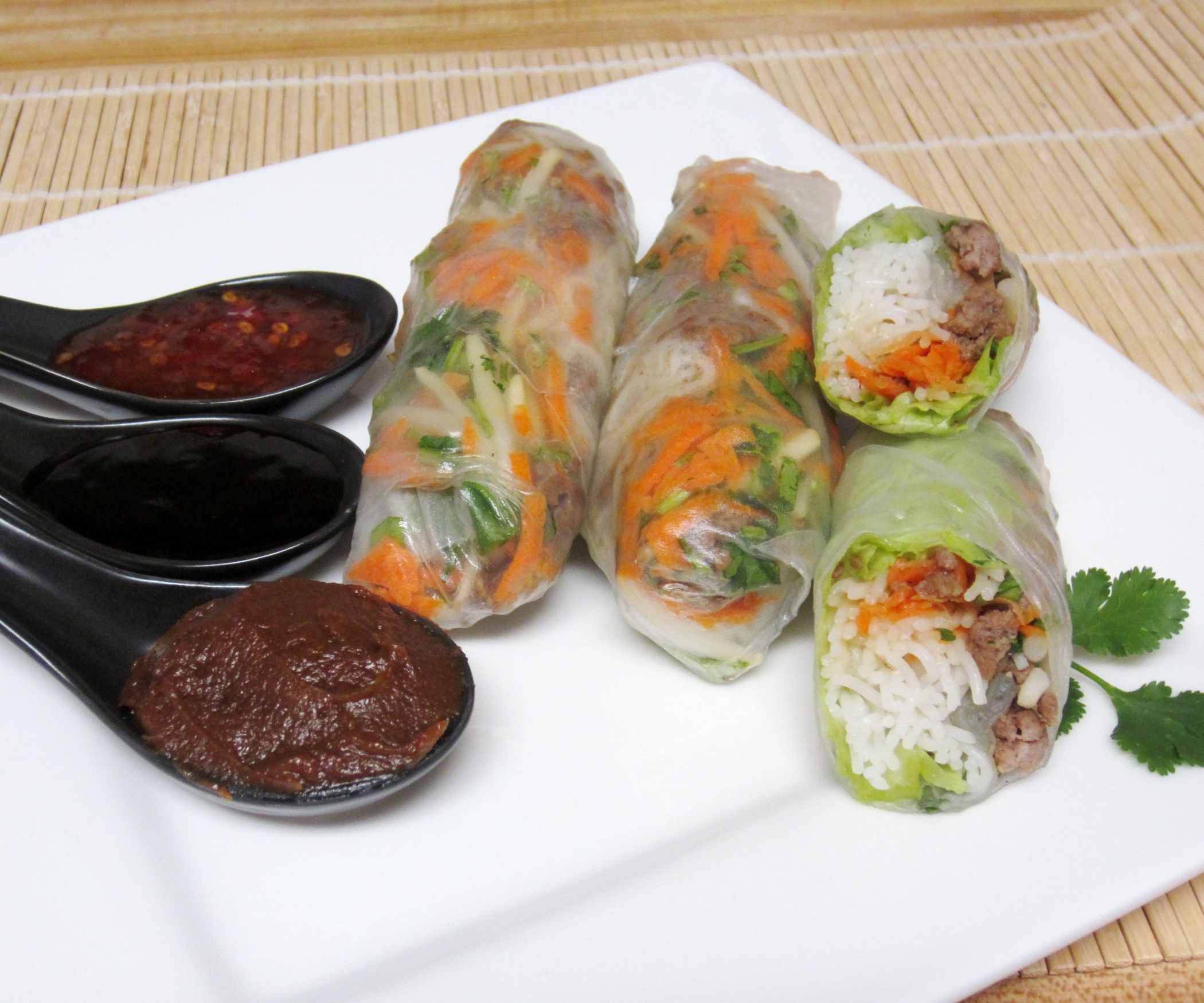Spring Rolls: a Healthier Alternative to Egg Rolls : 3 Steps (with ...