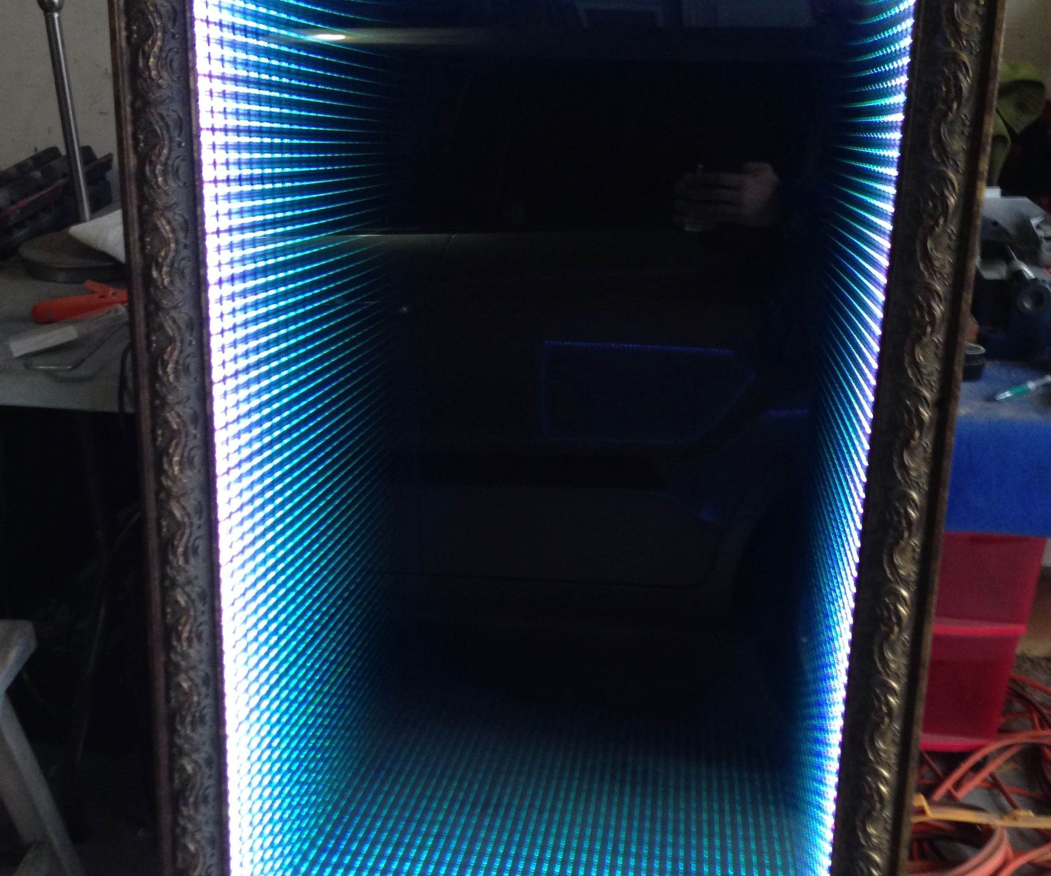 Infinity LED Mirror : 10 Steps (with Pictures) - Instructables
