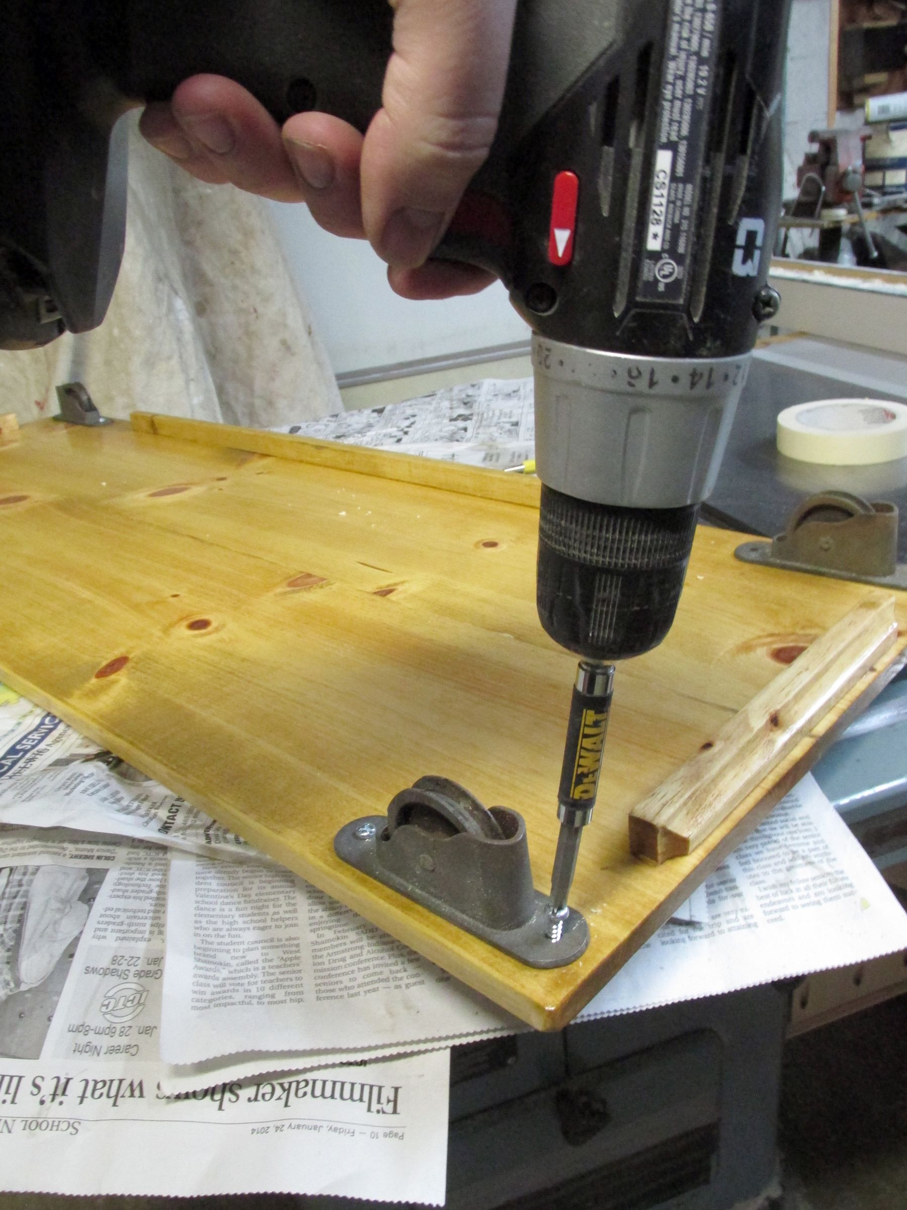 Paracord and Pulley Hanging Table : 11 Steps (with Pictures ...