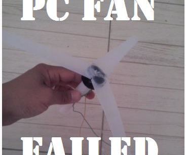 Failed: PC Fan Wind Turbine Blades !!! : 4 Steps (with Pictures ...