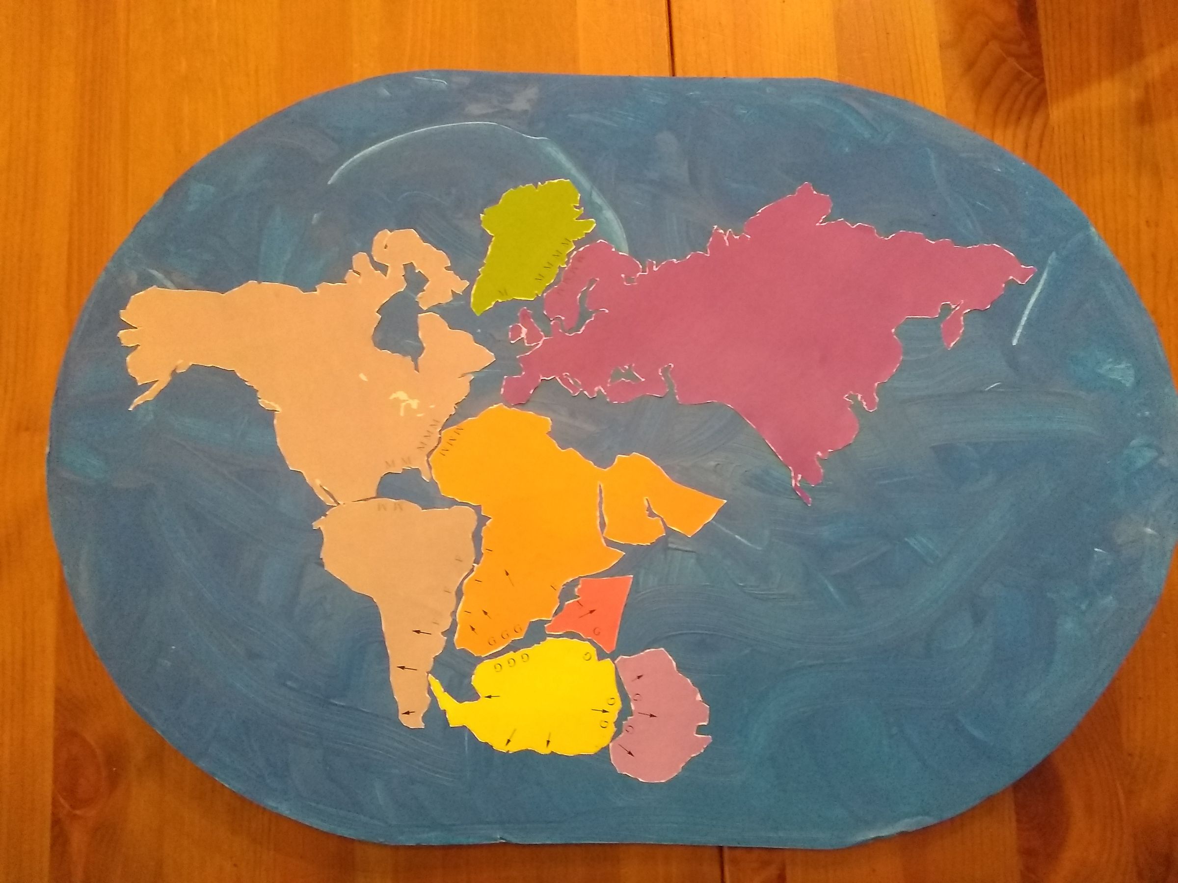 Pangea Map