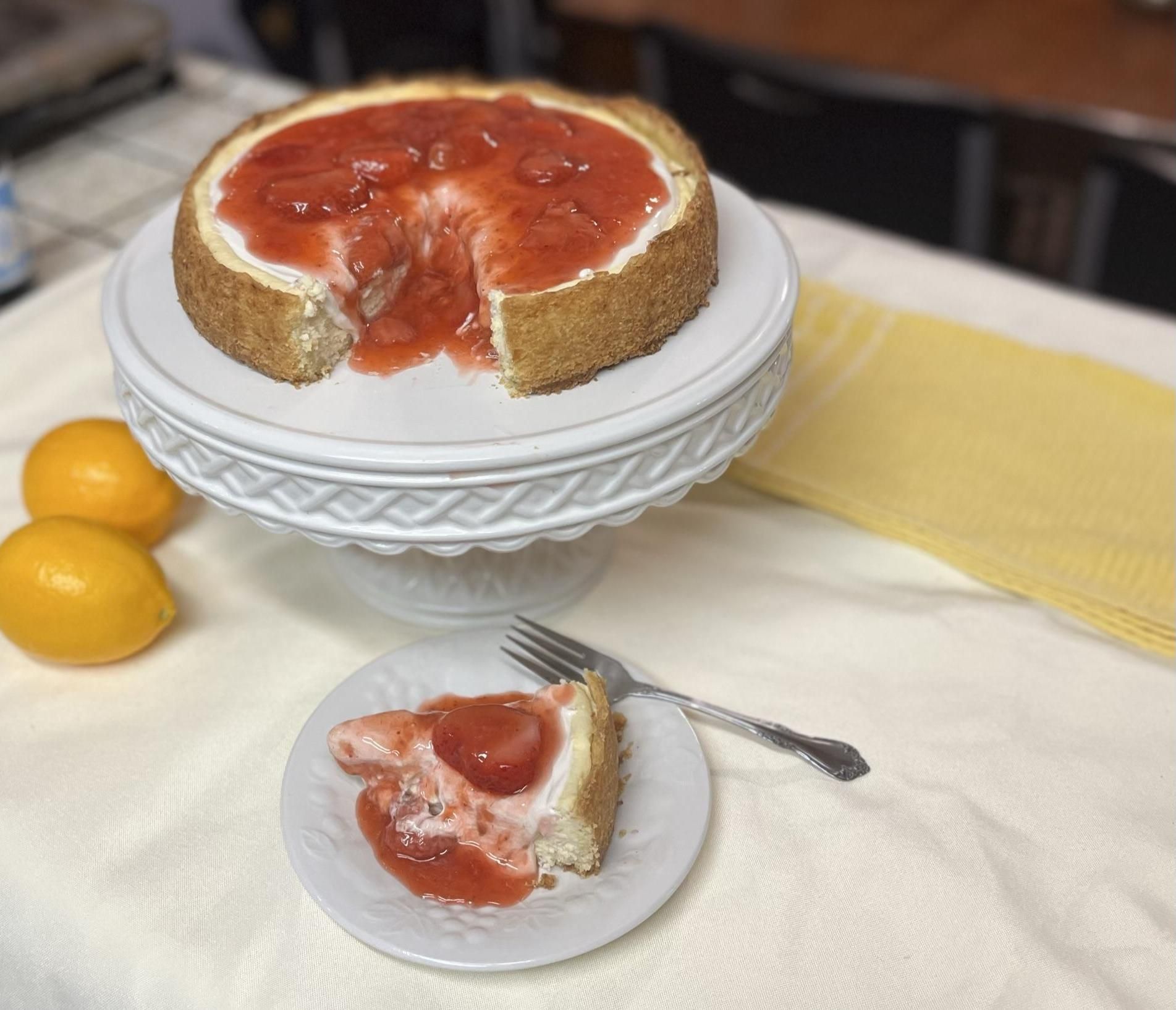 Delicious Sugar Free Cheese-Cake, With Valentines Day Themed Strawberry Glaze : 10 Steps (with ...