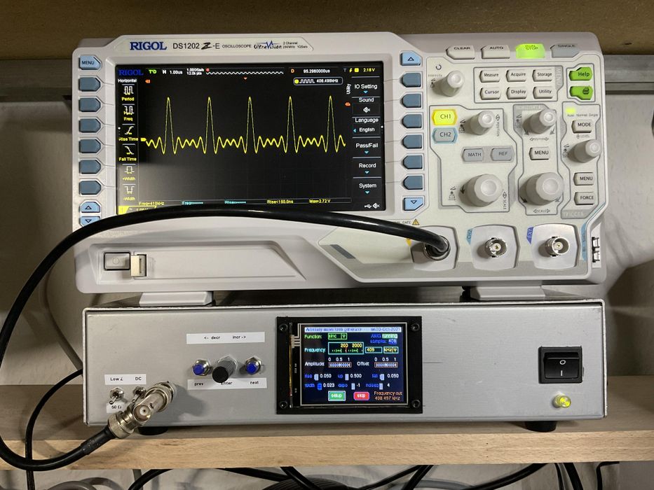 Poor Man's Waveform Generator Based on RP2040 Raspberry-pi-Pico Board ...
