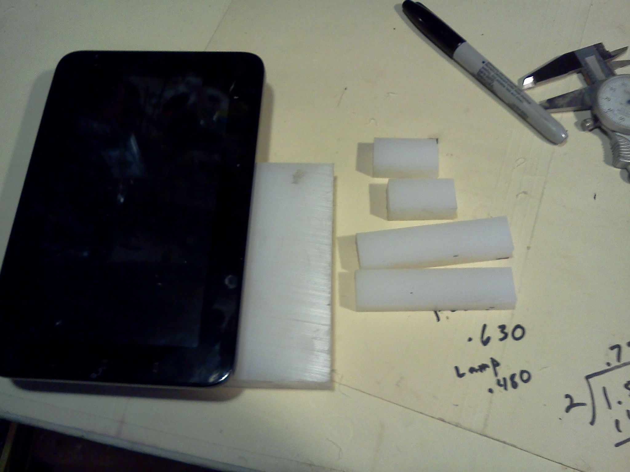 Zero Gravity Tablet or Ereader Floor Stand From Balanced Arm Lamp ...